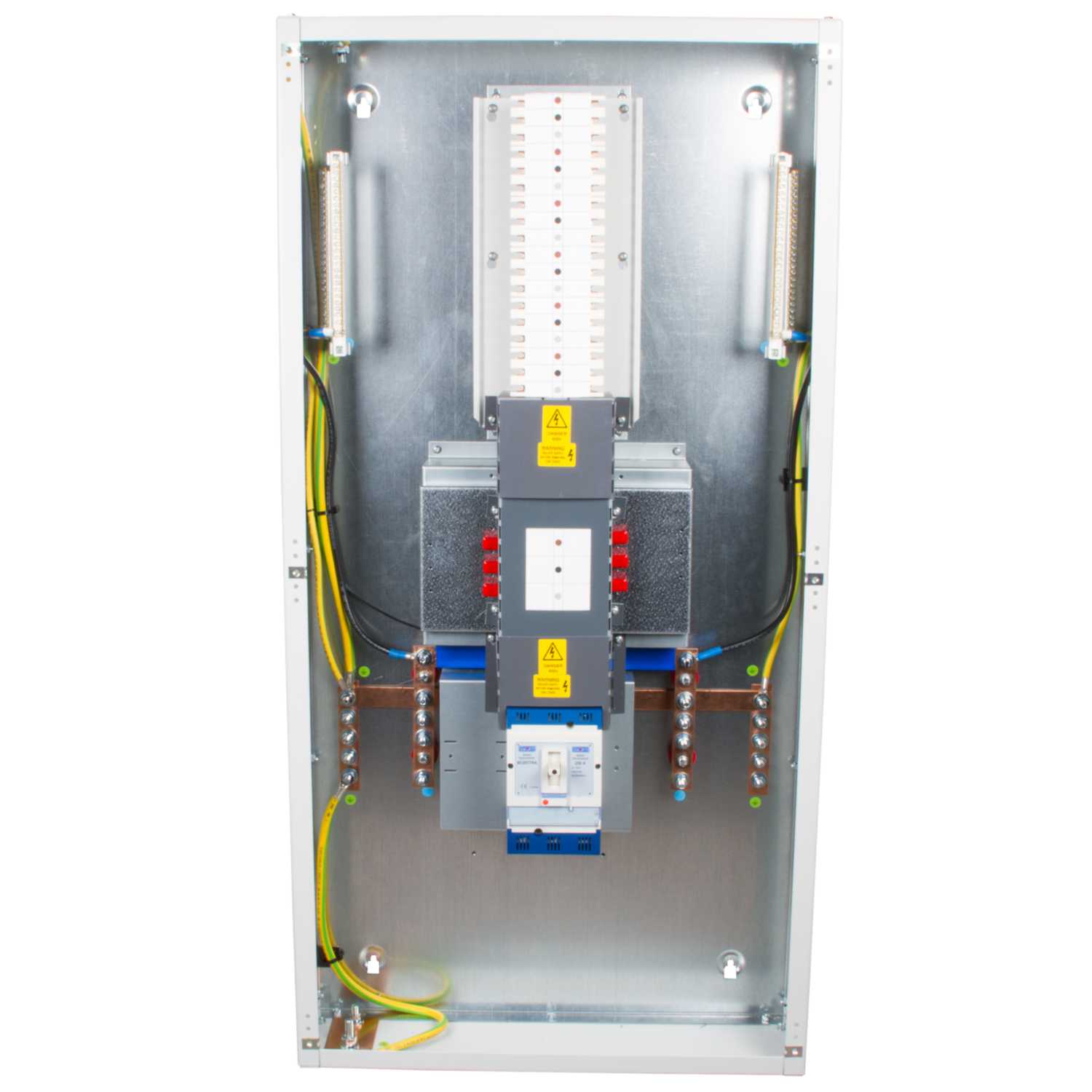 Proteus 12 + 2 Way TP+N MCB Combination Board with 250A Isolator ...