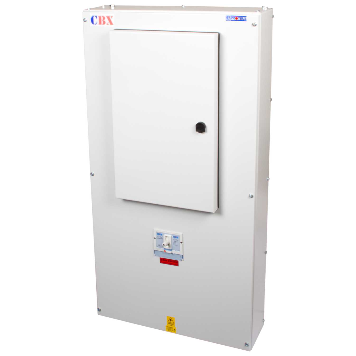 Proteus 6 + 4 Way TP+N MCB Combination Board with 200A Isolator Incomer ...