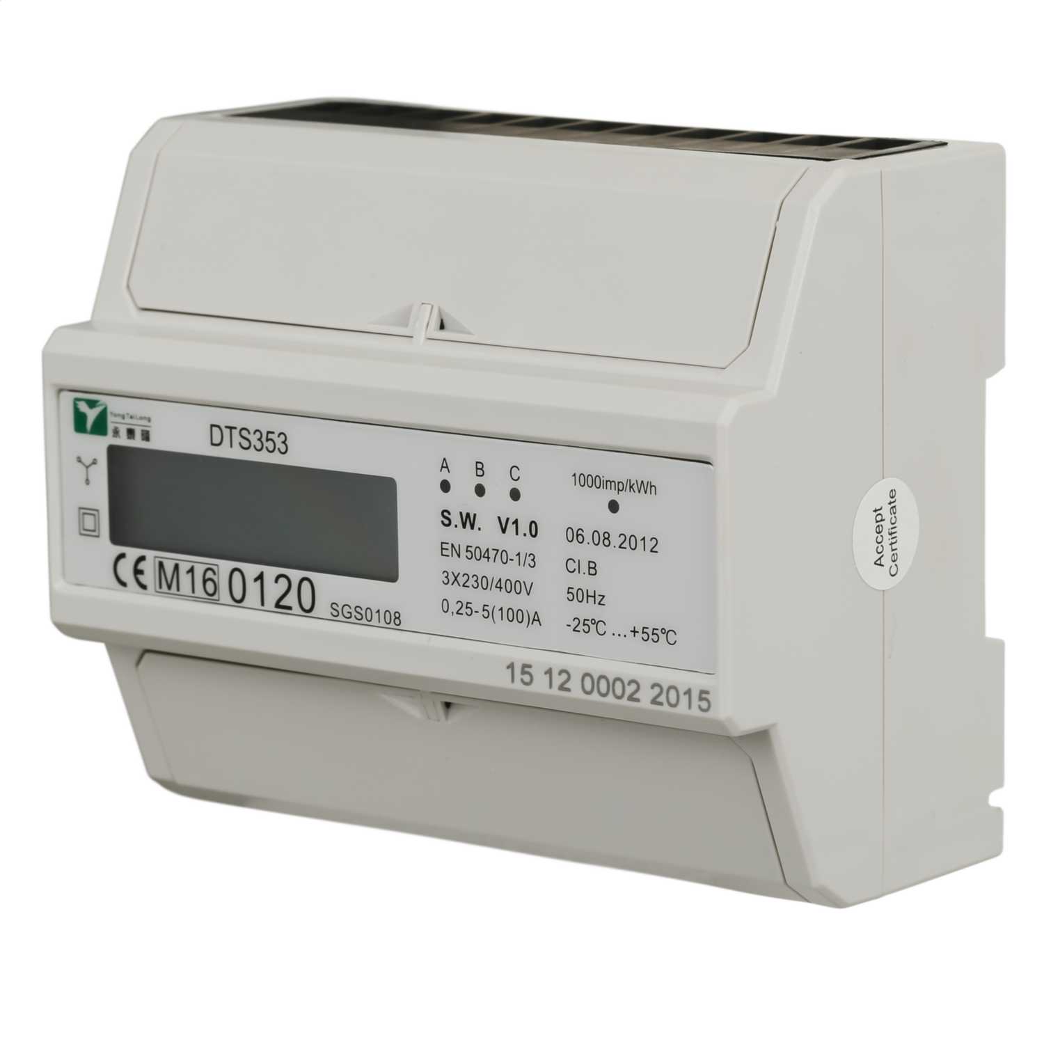 Rolec 100A 415V MID B Modular Three Phase Electronic Meter (ACEU0230) | CEF