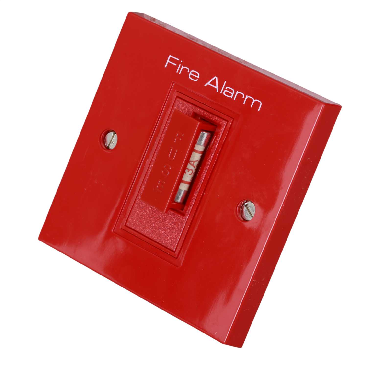 RPP Easy Clip 13A Unswitched Spur marked Fire Alarm Red (RSUFA-C) | CEF