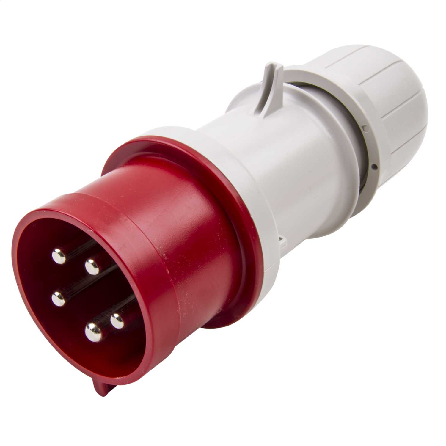 Scame OPTIMA 32A 3P+N+E 415V Plug IP44 Red (213.3237) | CEF
