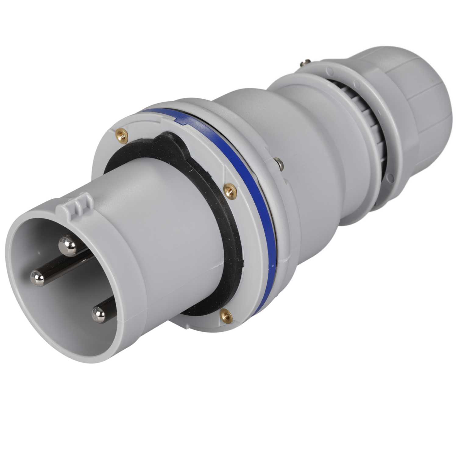 Scame OPTIMA 63A 2P+E 230V Plug IP44 Blue (213.6333) | CEF