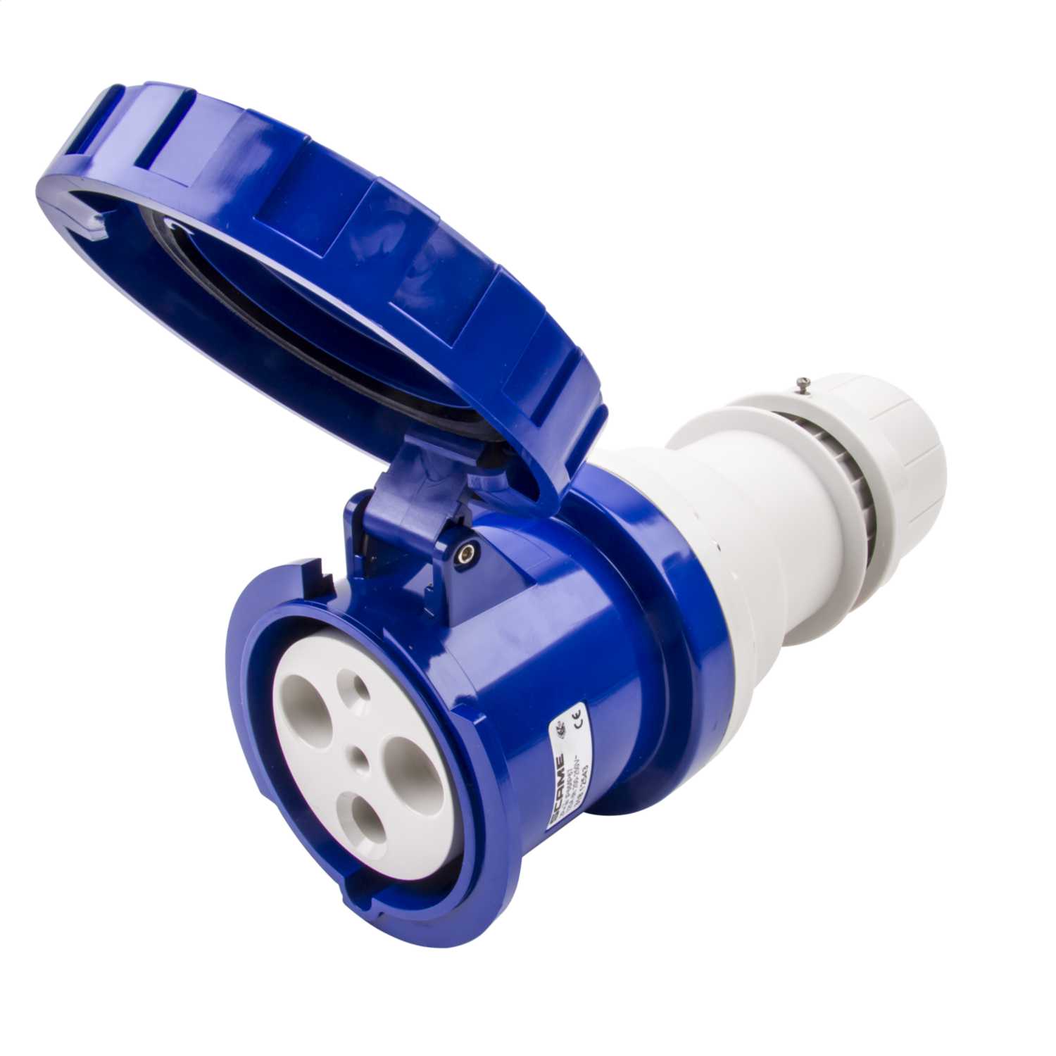 Scame OPTIMA 125A 2P+E 230V Coupler IP67 Blue (318.12543) | CEF