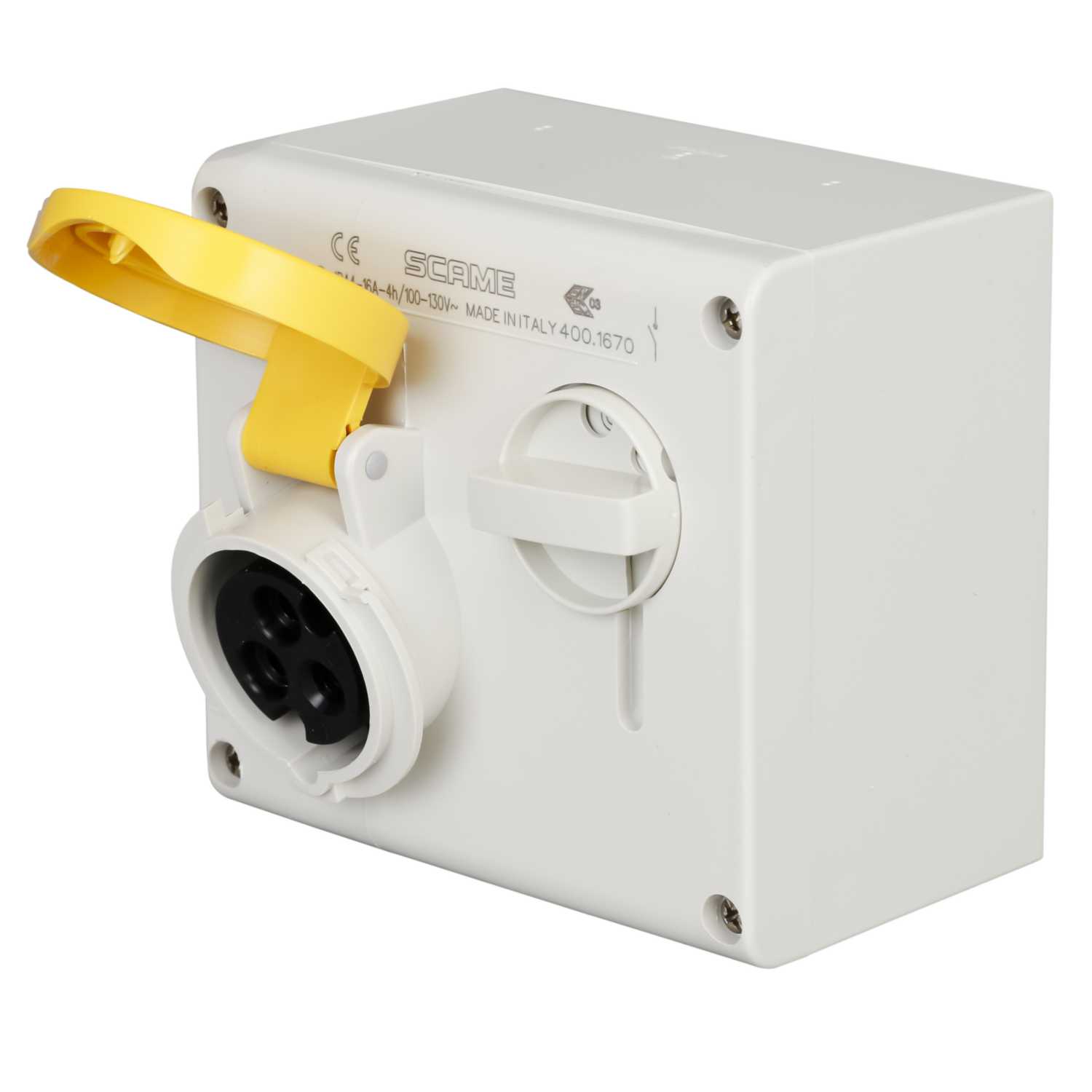 Scame OMNIA 16A 2P+E 110V Interlocked IP44 (500.1670) | CEF