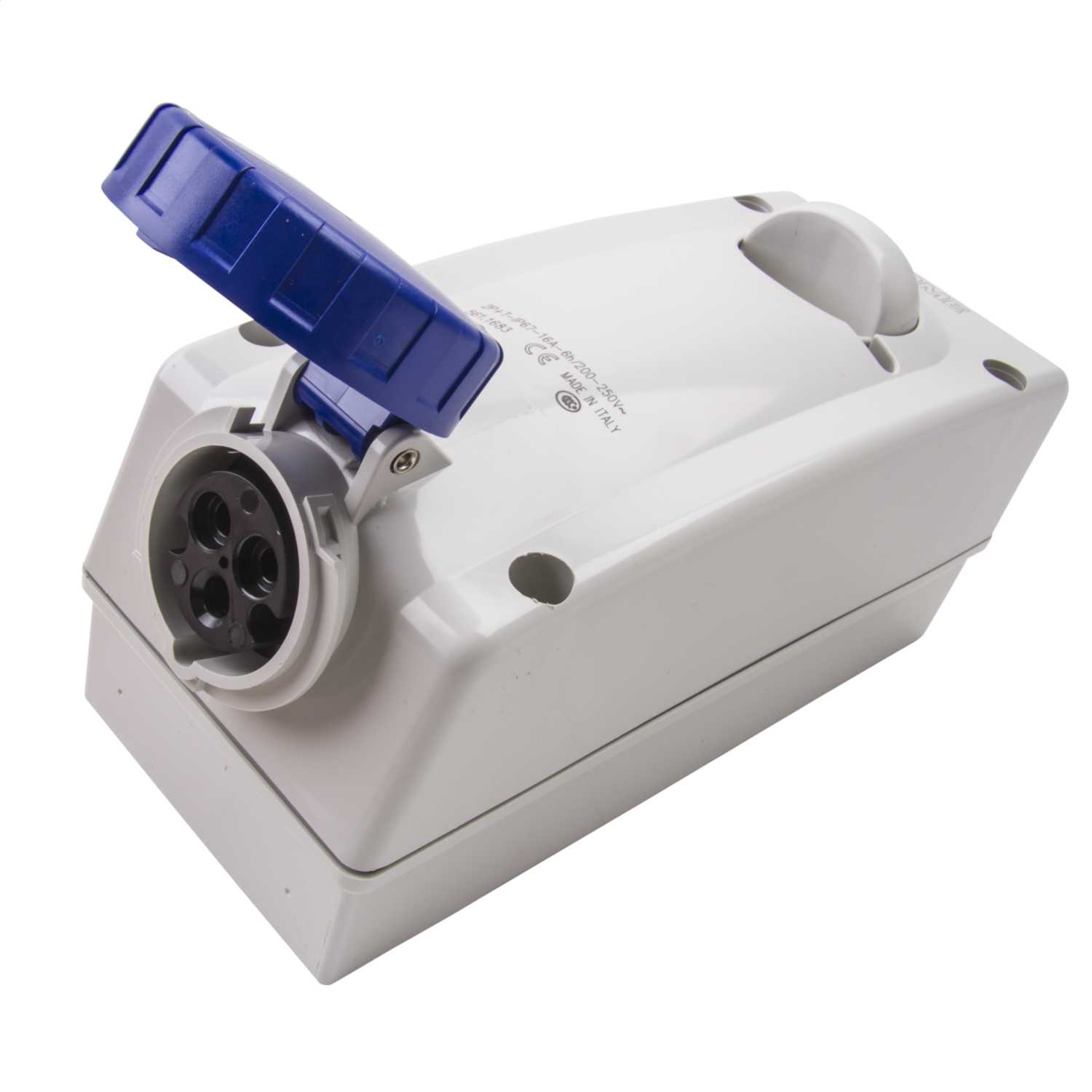 Scame ADVANCE 2 16A 2P+E 230V Interlocked Socket IP44 (560.1683) | CEF