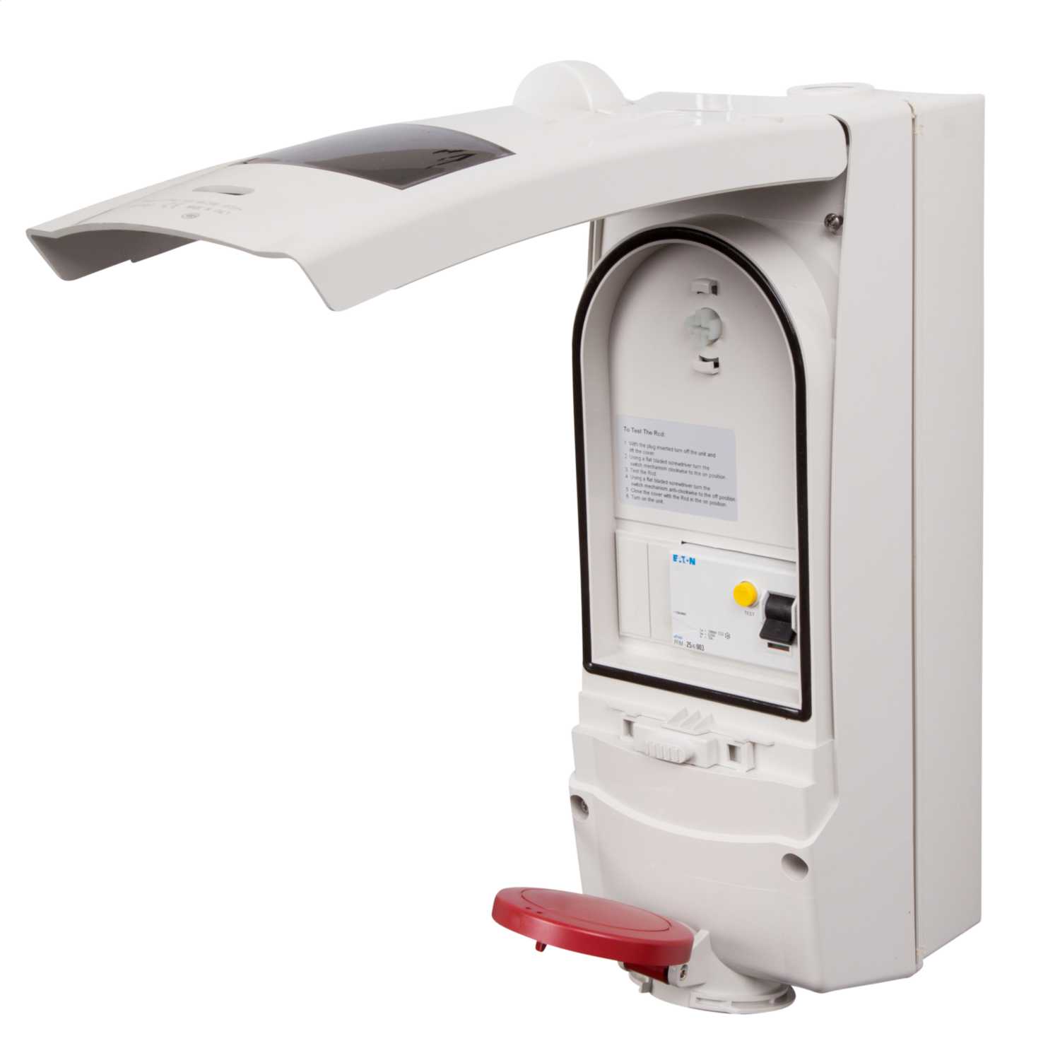 Scame ADVANCE 2 16A 3P+N+E 415V Interlocked Switched RCD Protected ...