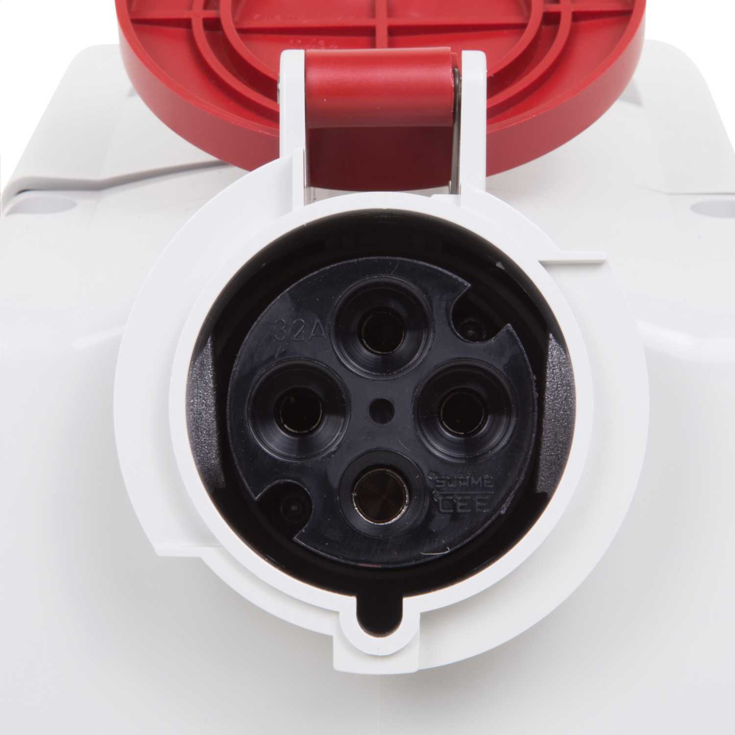 Scame ADVANCE 2 32A 3P+E 415V Interlocked Socket IP44 (567.3286) | CEF