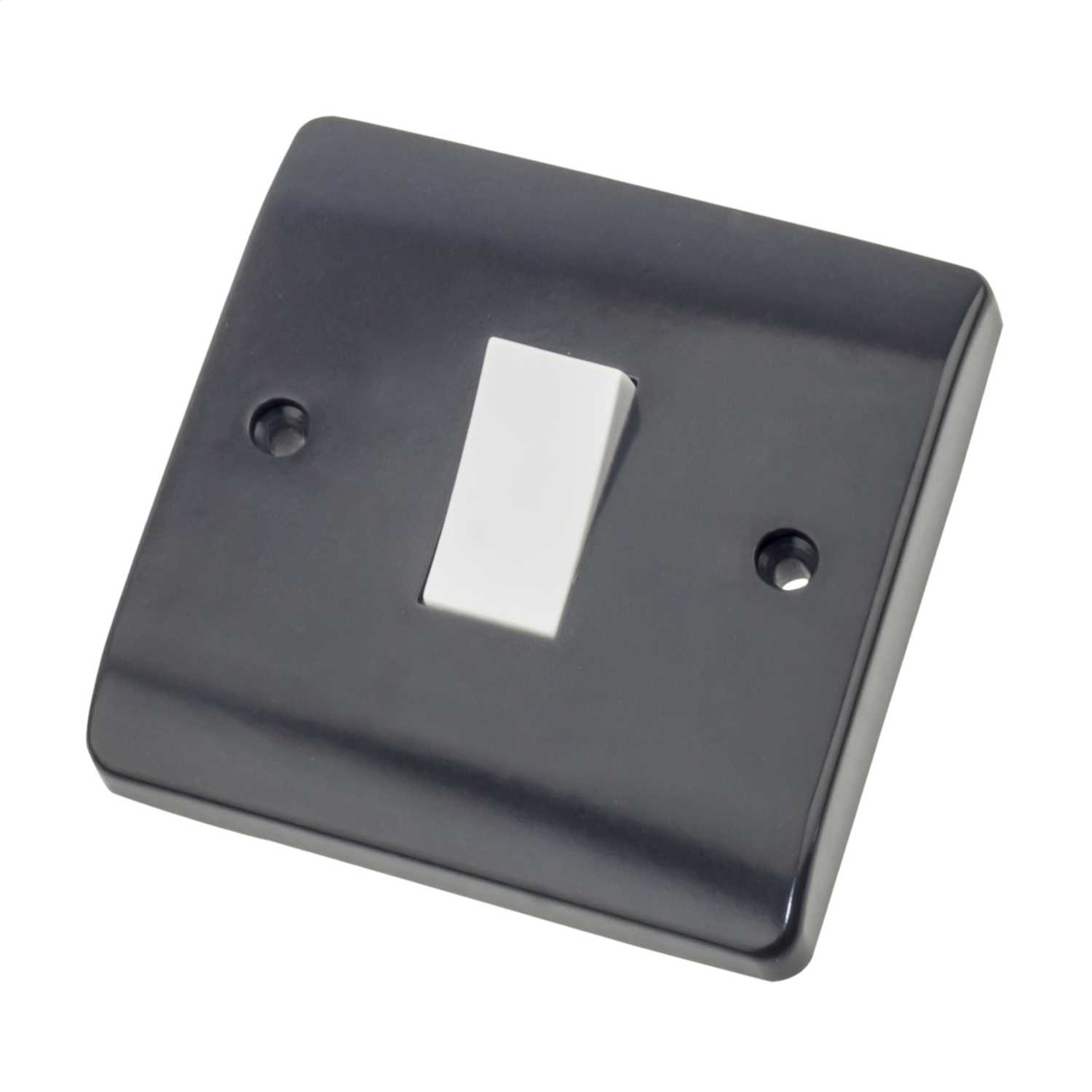 Scolmore Click Part M 10A 1 Gang 2 Way Part M Light Switch White Insert ...