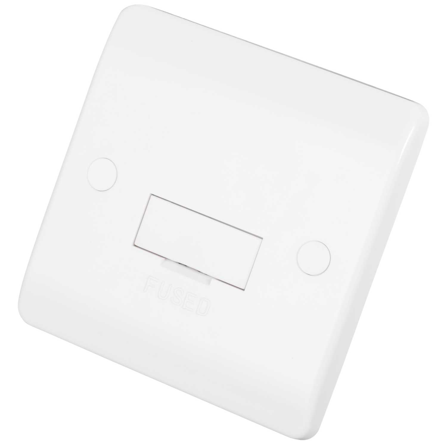 Scolmore Click Mode 13A Unswitched Fused Spur with Flex Outlet White ...