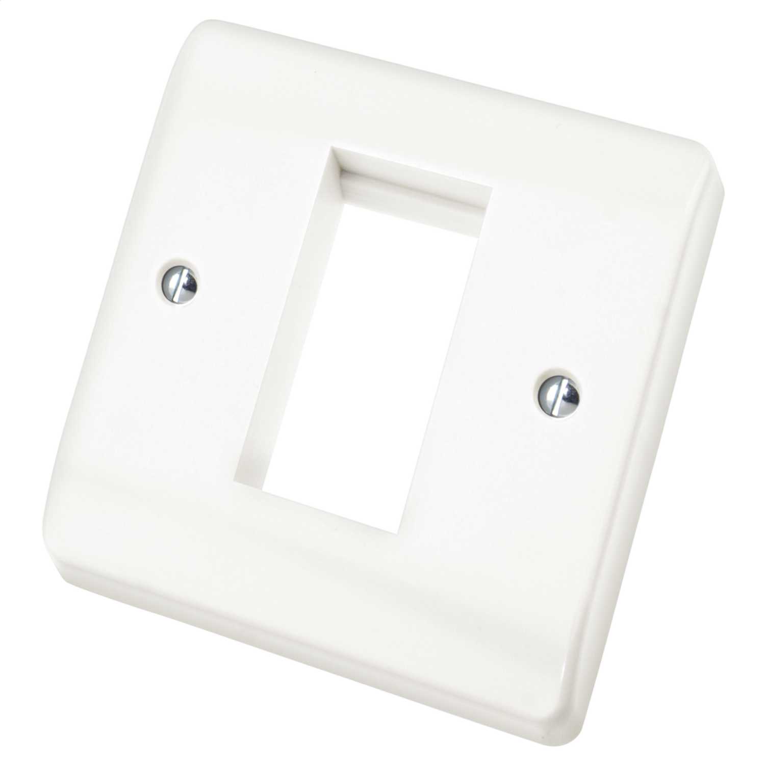 Scolmore Click Mode 1 Gang 1 Euro Module Front Plate (CMA310) | CEF