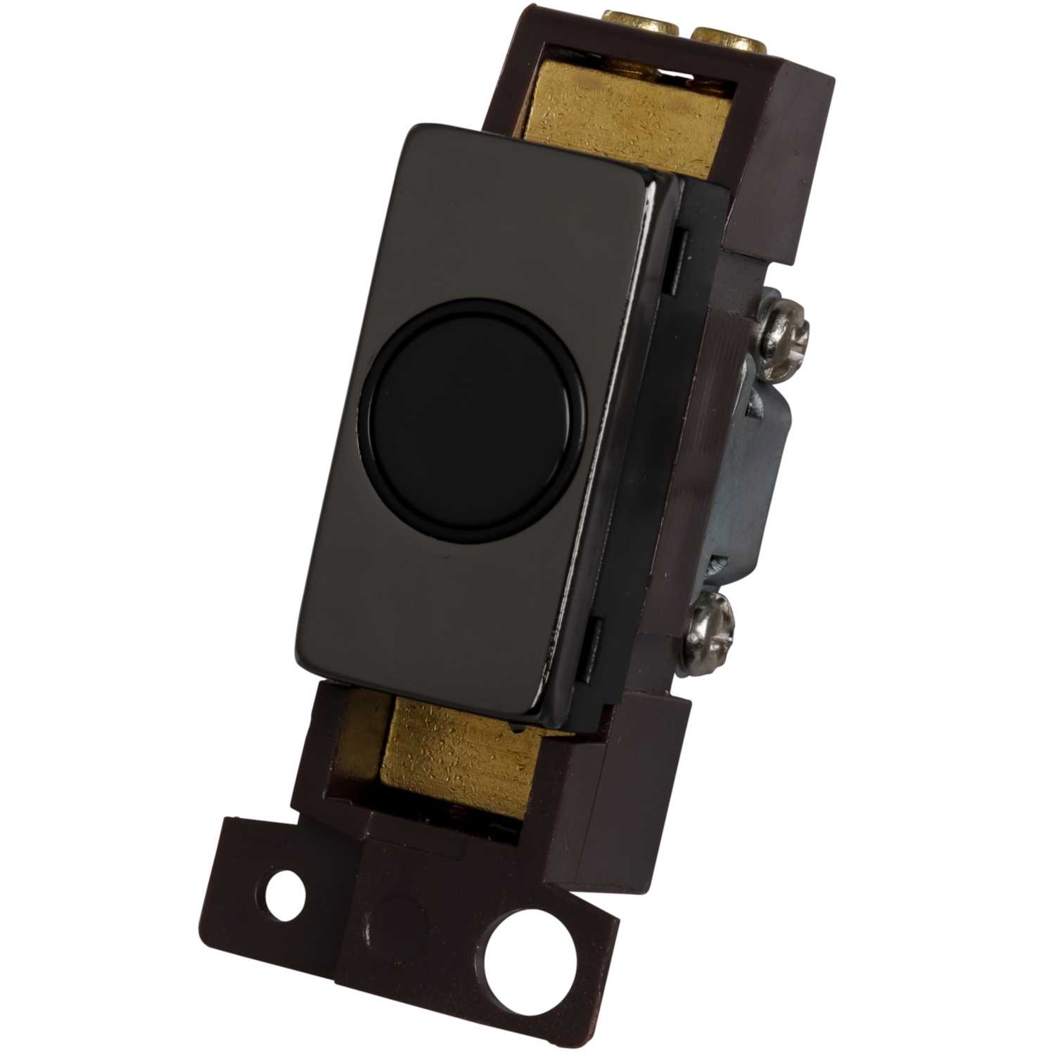 Scolmore Click Mini Grid 20A Flex Outlet Module Black Insert Black ...