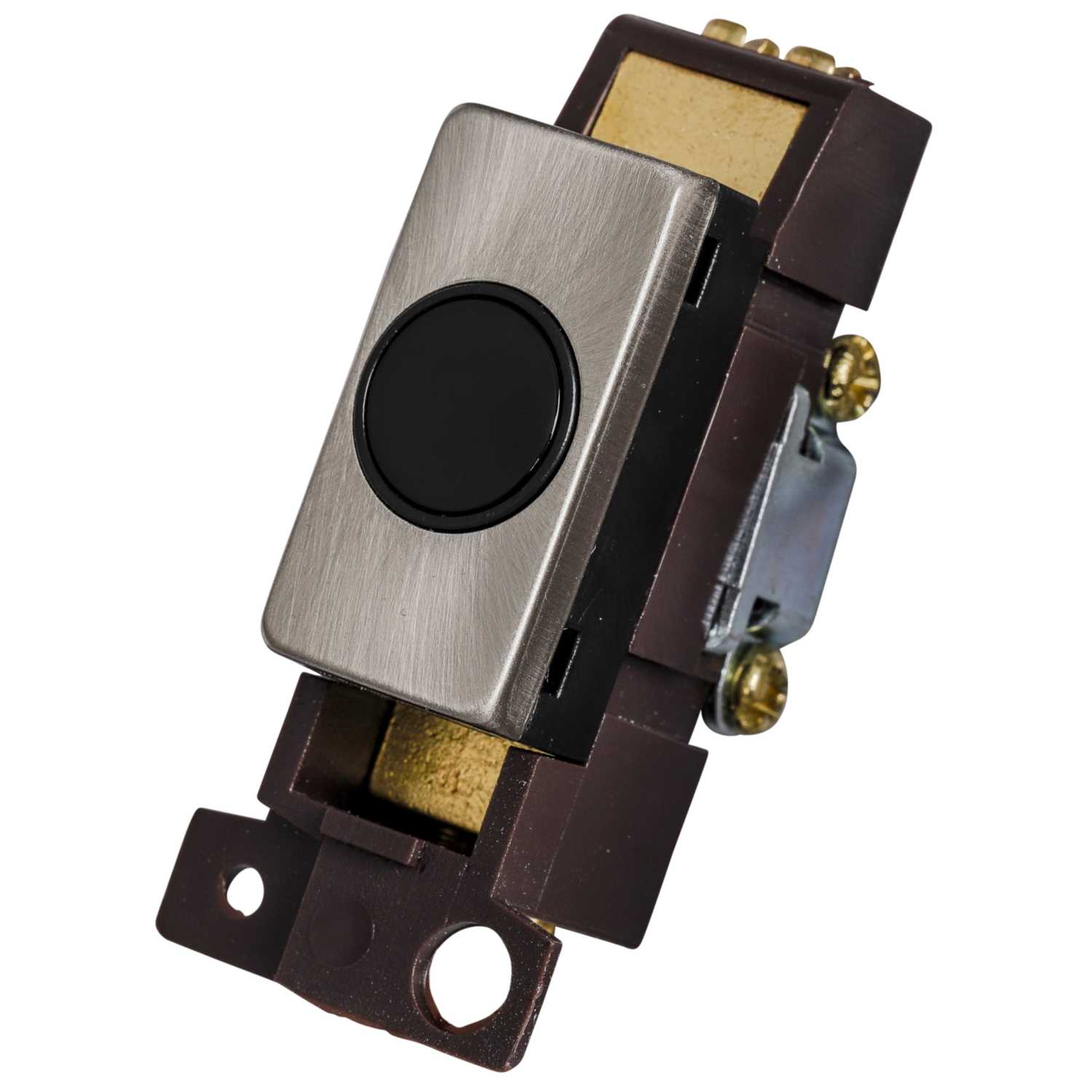 Scolmore Click Mini Grid 20A Flex Outlet Module Black Insert Brushed ...