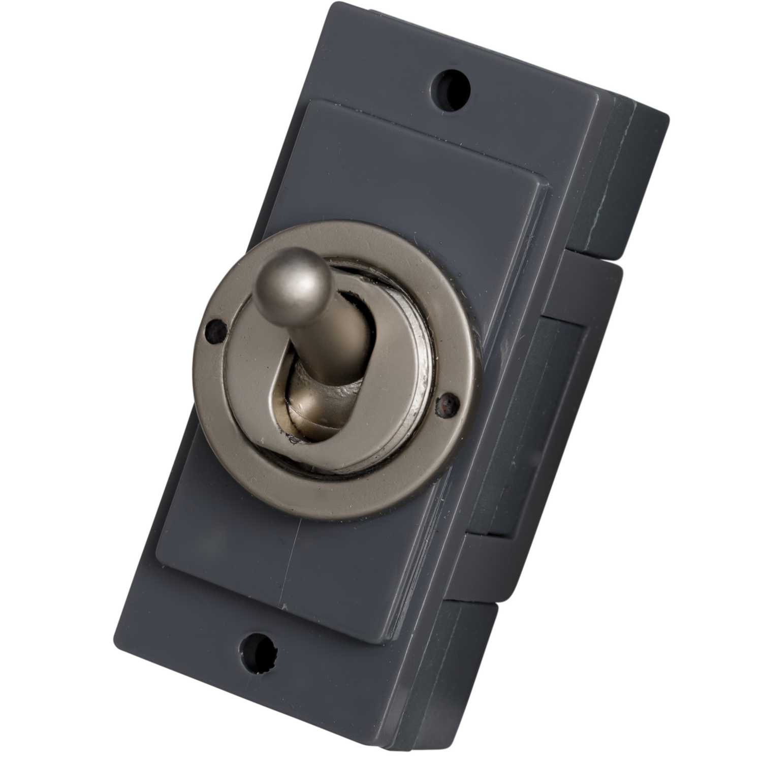 Scolmore Click Mini Grid 10A 2 Way Toggle Switch Module Pearl Nickel ...