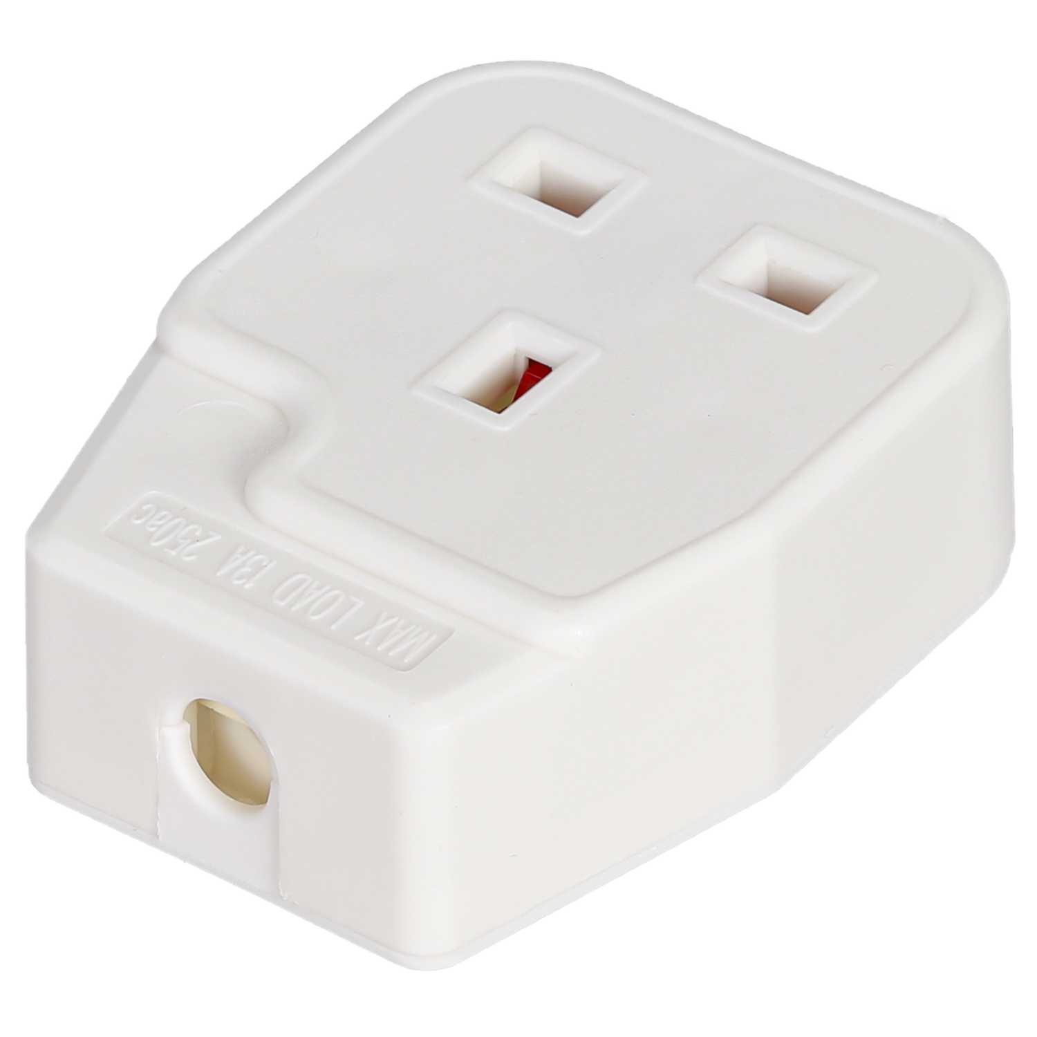 LGA Selectric 13A 1 Gang Trailing Socket White (9128) | CEF