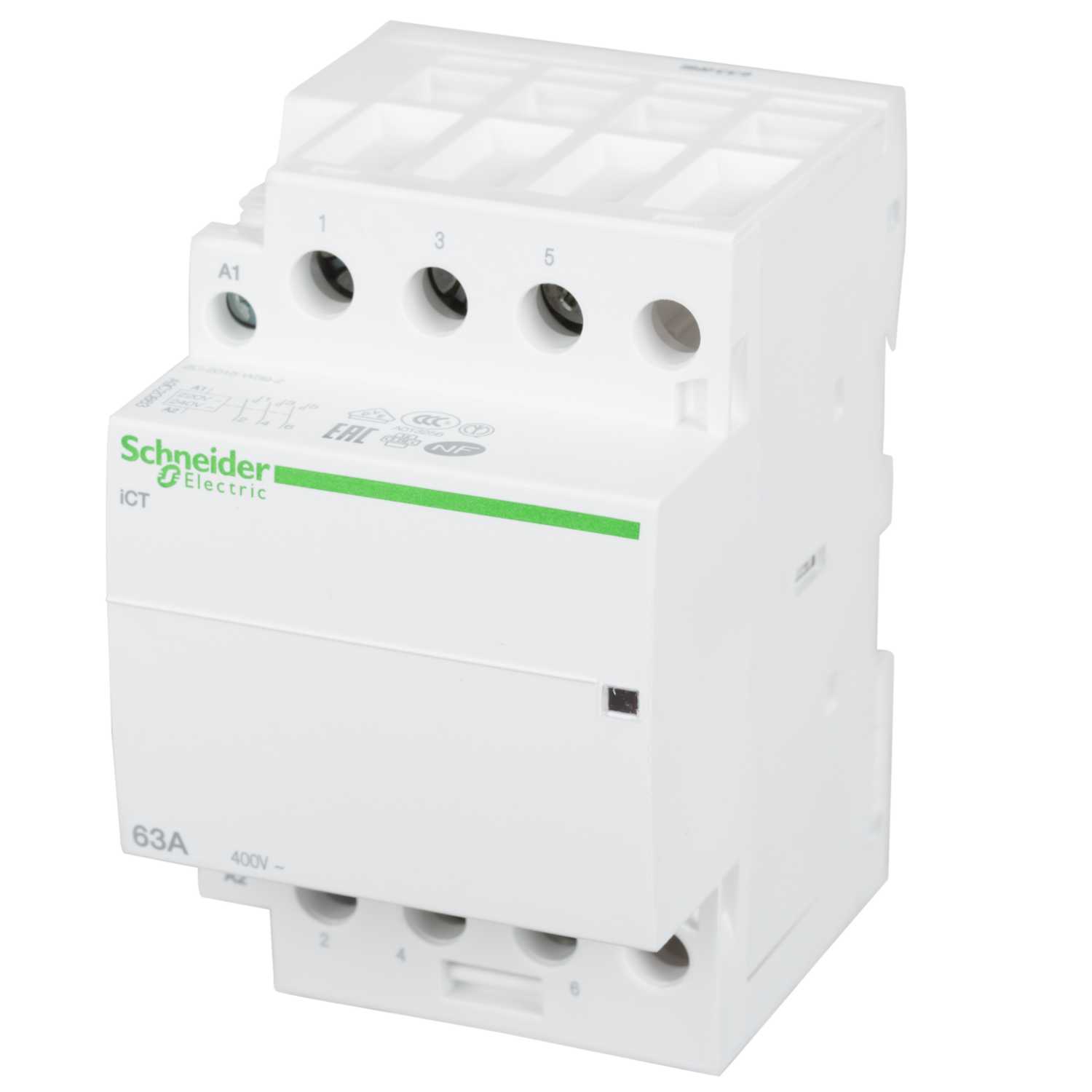 Schneider Acti9 63A 230V 3 Pole 3 NO Contactor (A9C20863) | CEF