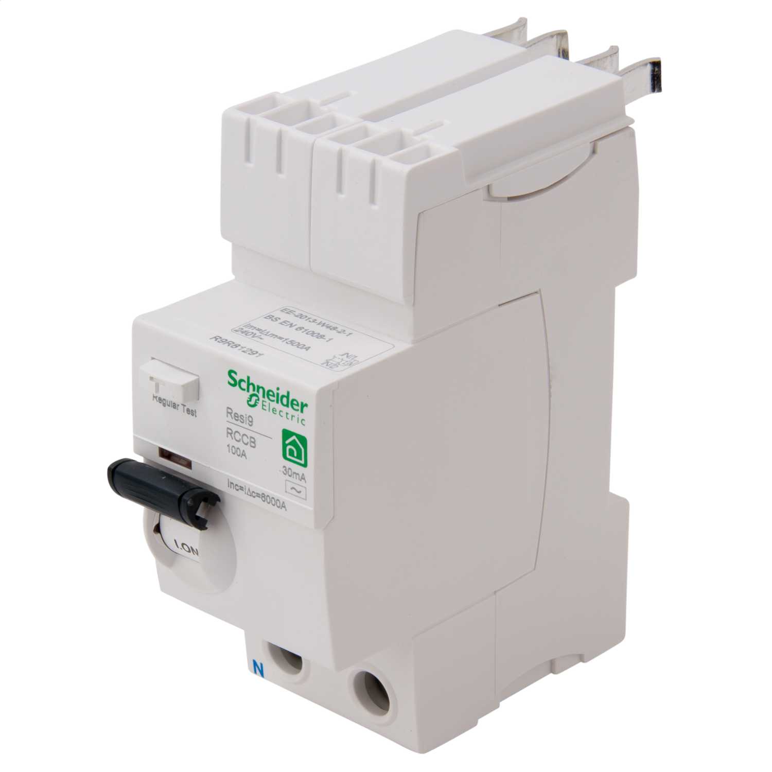 Schneider Resi9 100A 2 Pole 30mA Type AC RCD (R9R81291) | CEF