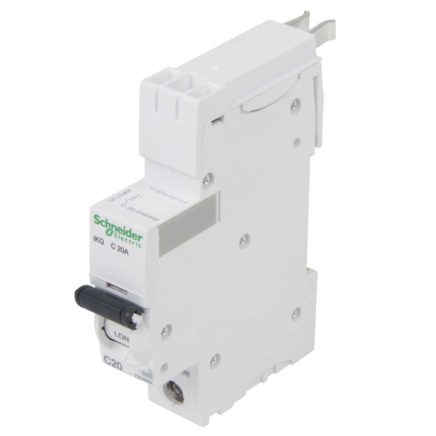 Schneider Square D IKQ 20A Single Pole 10kA C Curve MCB (SE10C120) | CEF