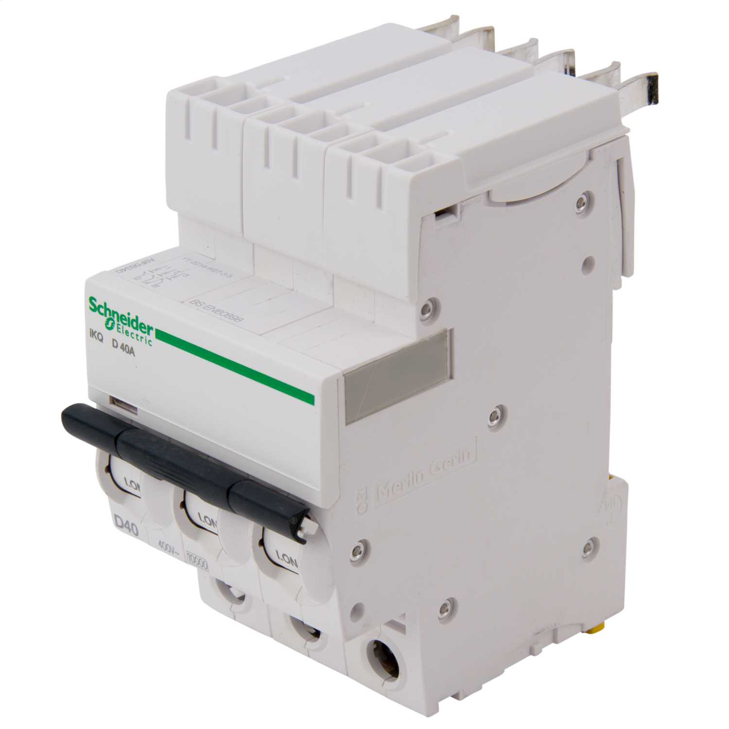 Schneider Square D IKQ 40A Triple Pole 10kA D Curve MCB (SE10D340) | CEF