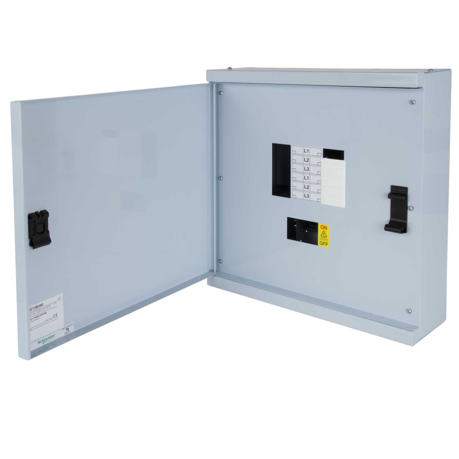 Schneider Square D IKQ 4 Way 250A TP+N Metalclad Distribution Board ...