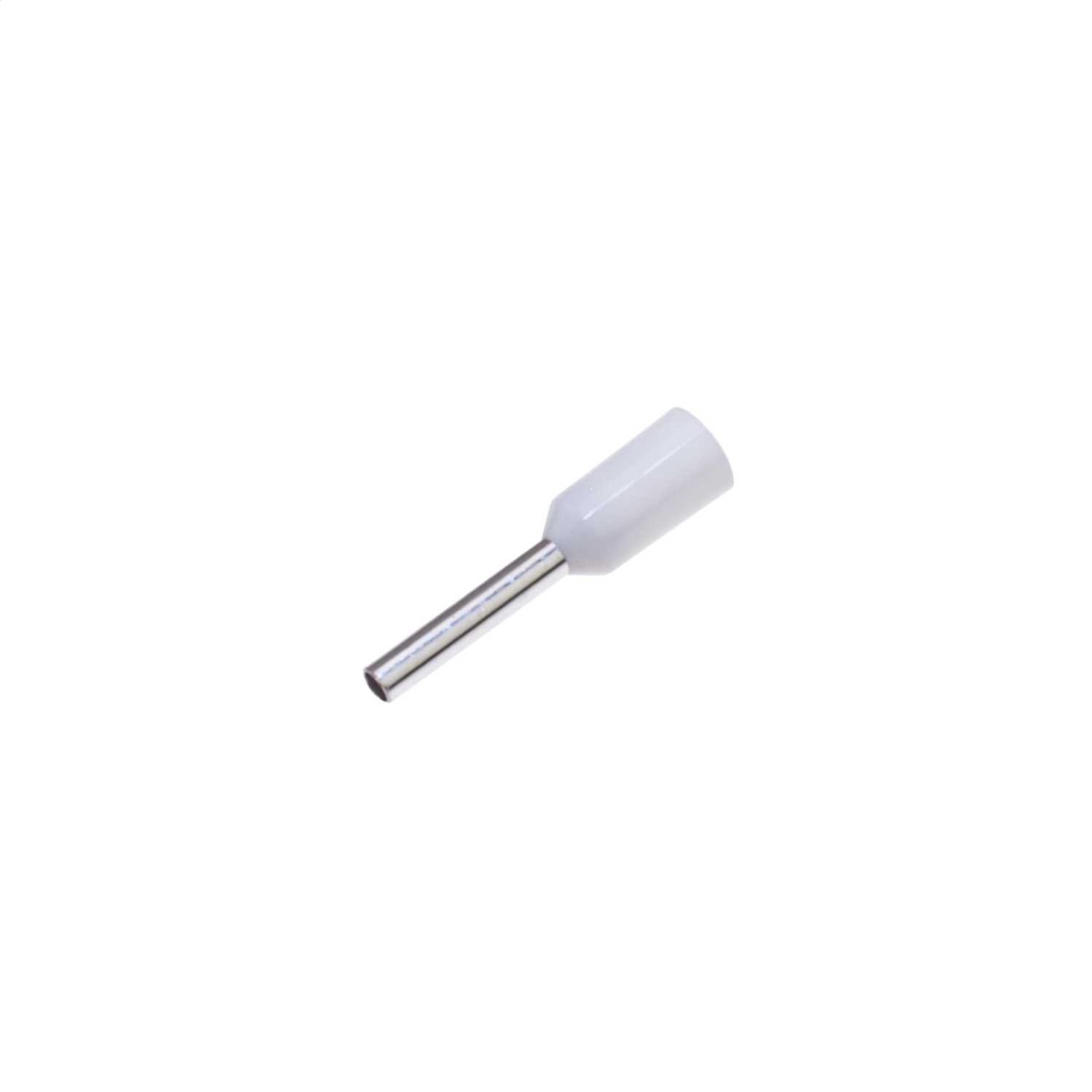 Engex 0.75mm Bootlace Ferrules White (Pack of 100) (640001) | CEF