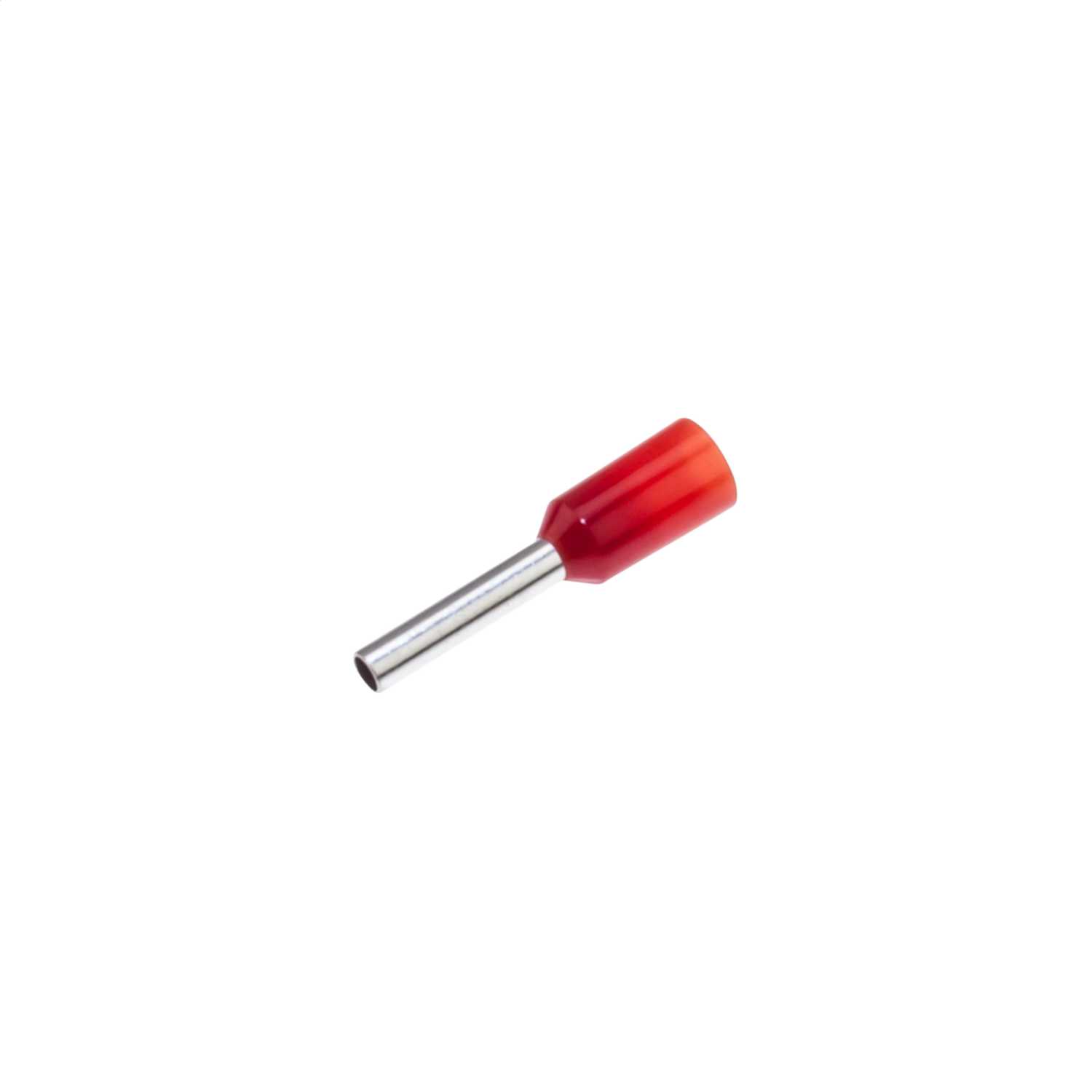 Engex 1mm Bootlace Ferrules Red (Pack of 100) (641002) | CEF