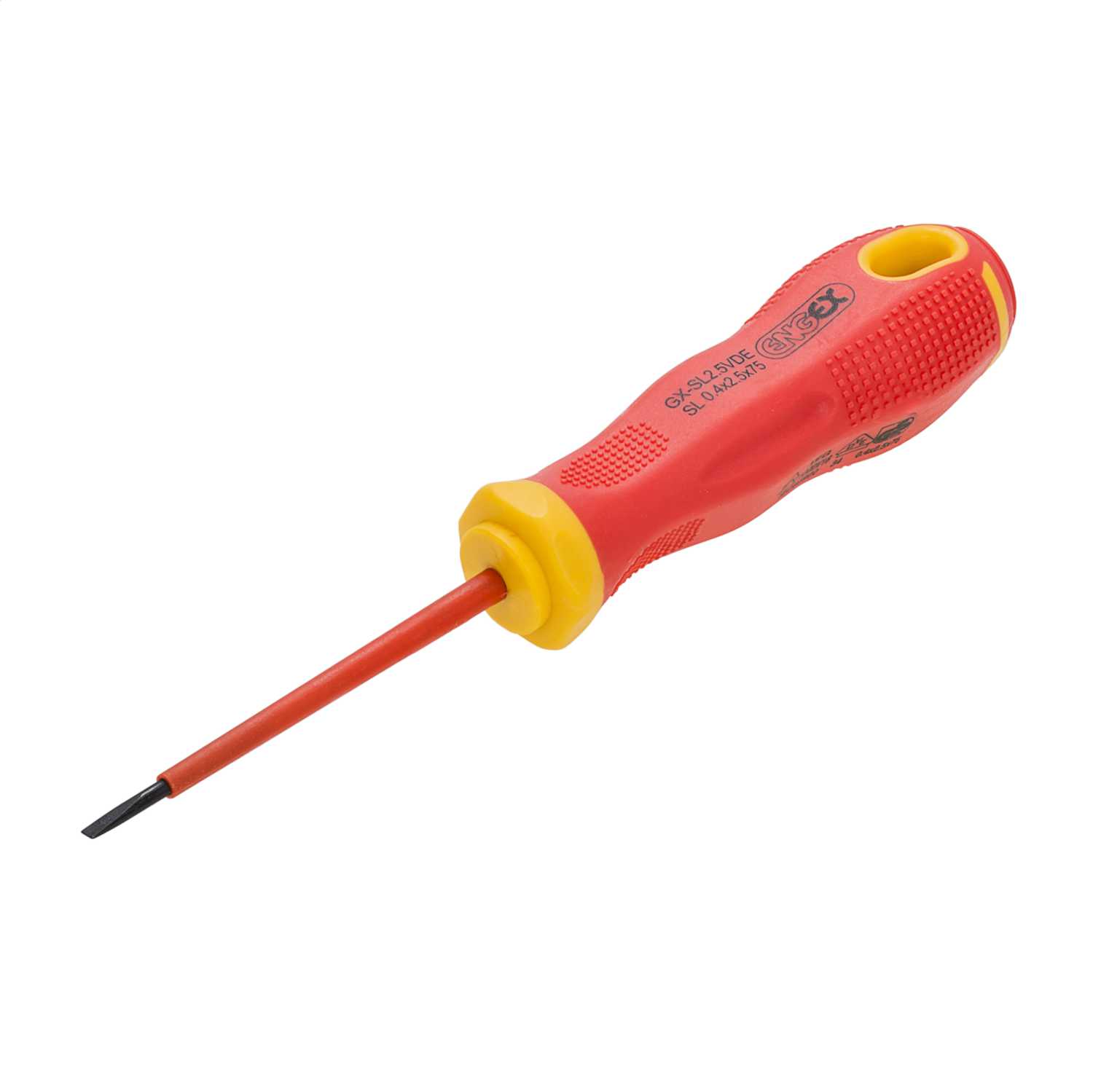 Engex 2.5mm Slotted VDE Screwdriver 1000V (GX-SL2.5VDE) | CEF