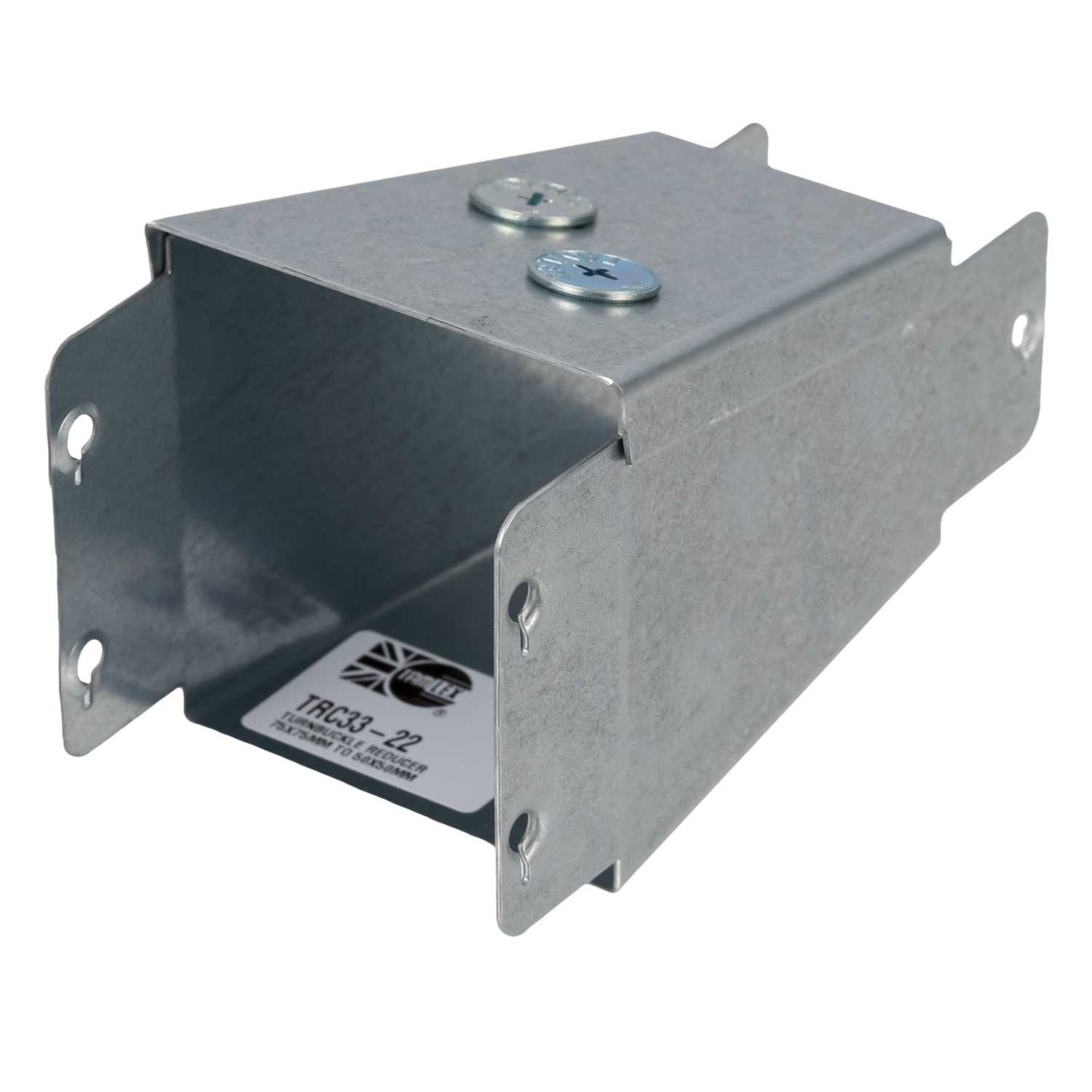 Tamlex 75mm x 75mm to 50mm x 50mm Reducer for Turnbuckle Trunking (Sold ...