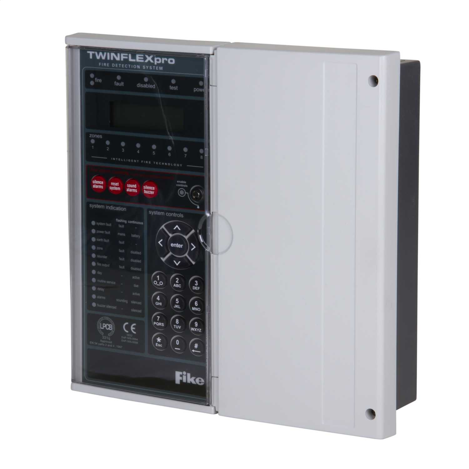 Firescan 8 Zone 2 Wire Twinflex Pro Fire Alarm Panel (FST200-8PRO) | CEF