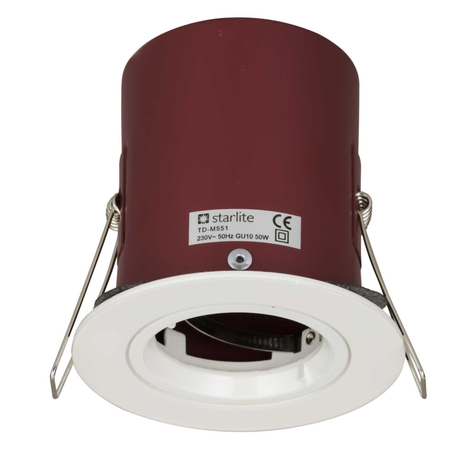 Tamlite GU10 Cast Fire Rated Downlight White (TD-M551W) | CEF