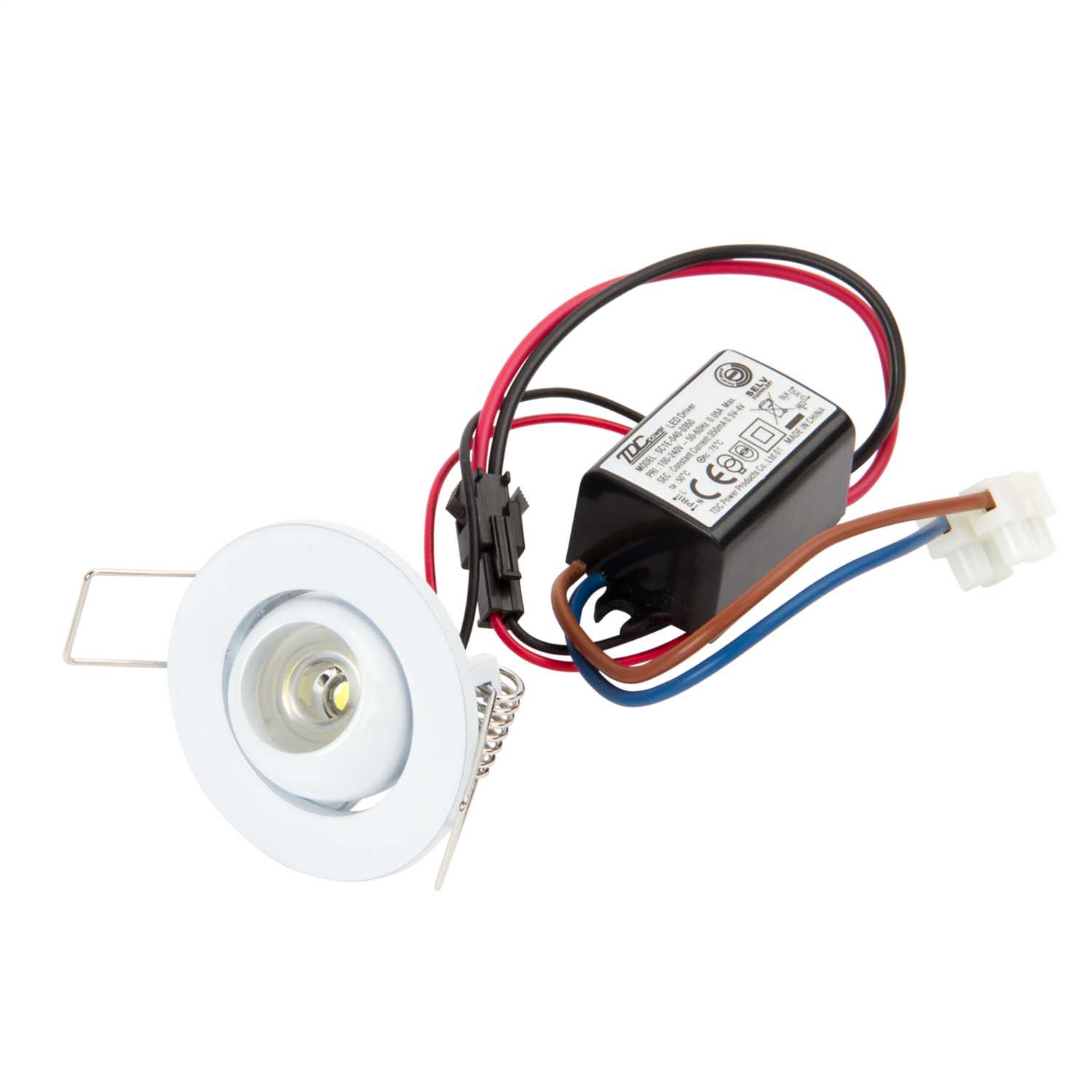 Starlite 1W LED Mini Adjustable Downlight White 4000K (TLED-1105W) | CEF