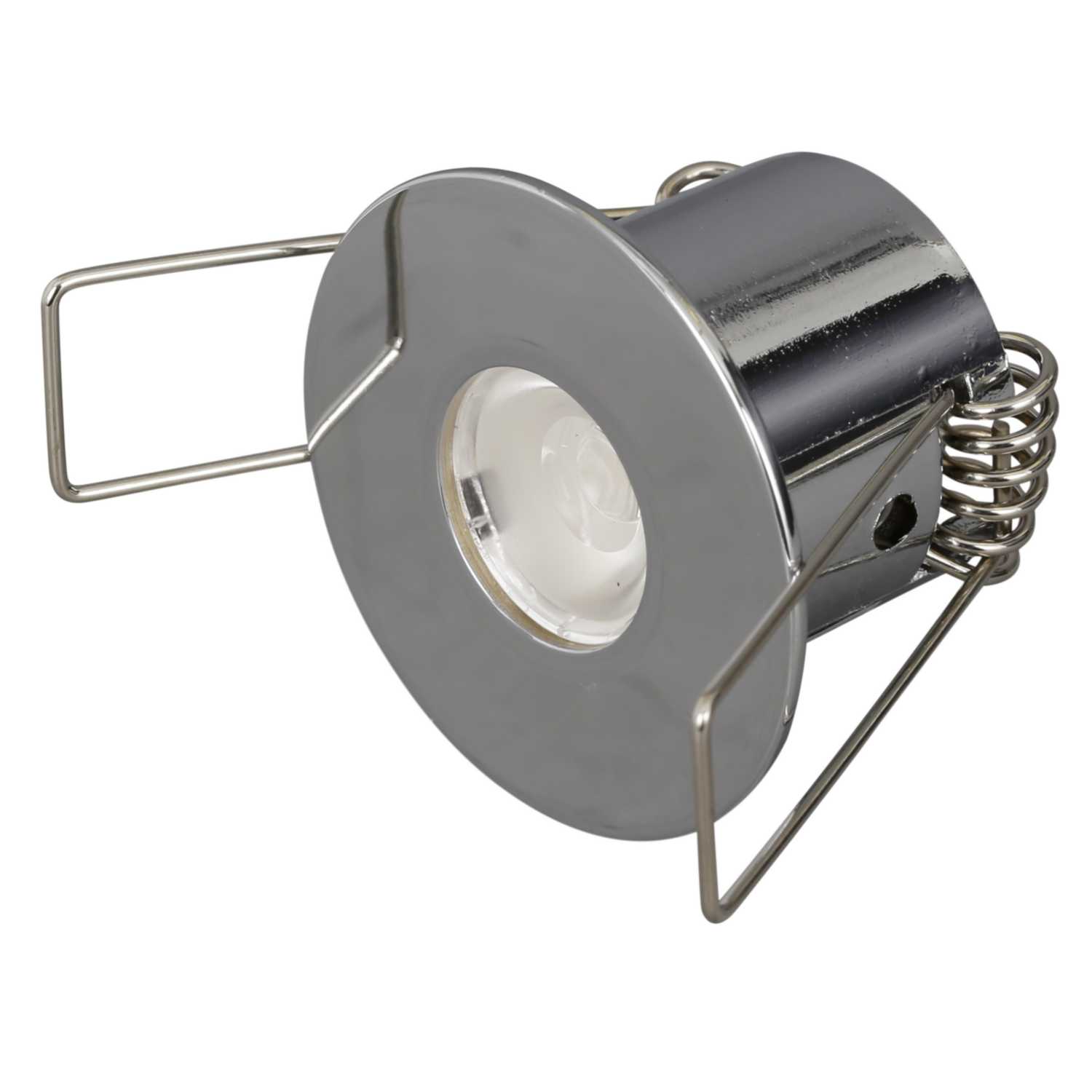 Tamlite 1W LED Mini Fixed Downlight Polished Chrome 3000K (TLED-001PC ...