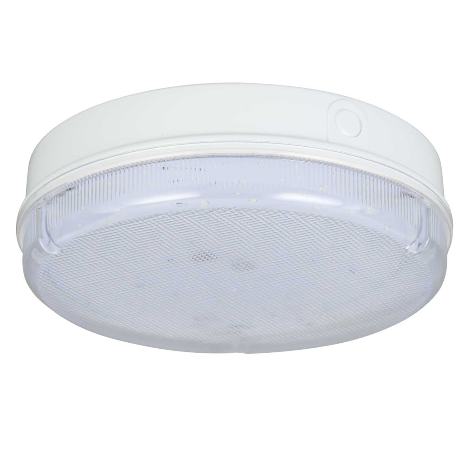 Xcite 17W LED Emergency Circular Bulkhead White / Prismatic 4000K ...