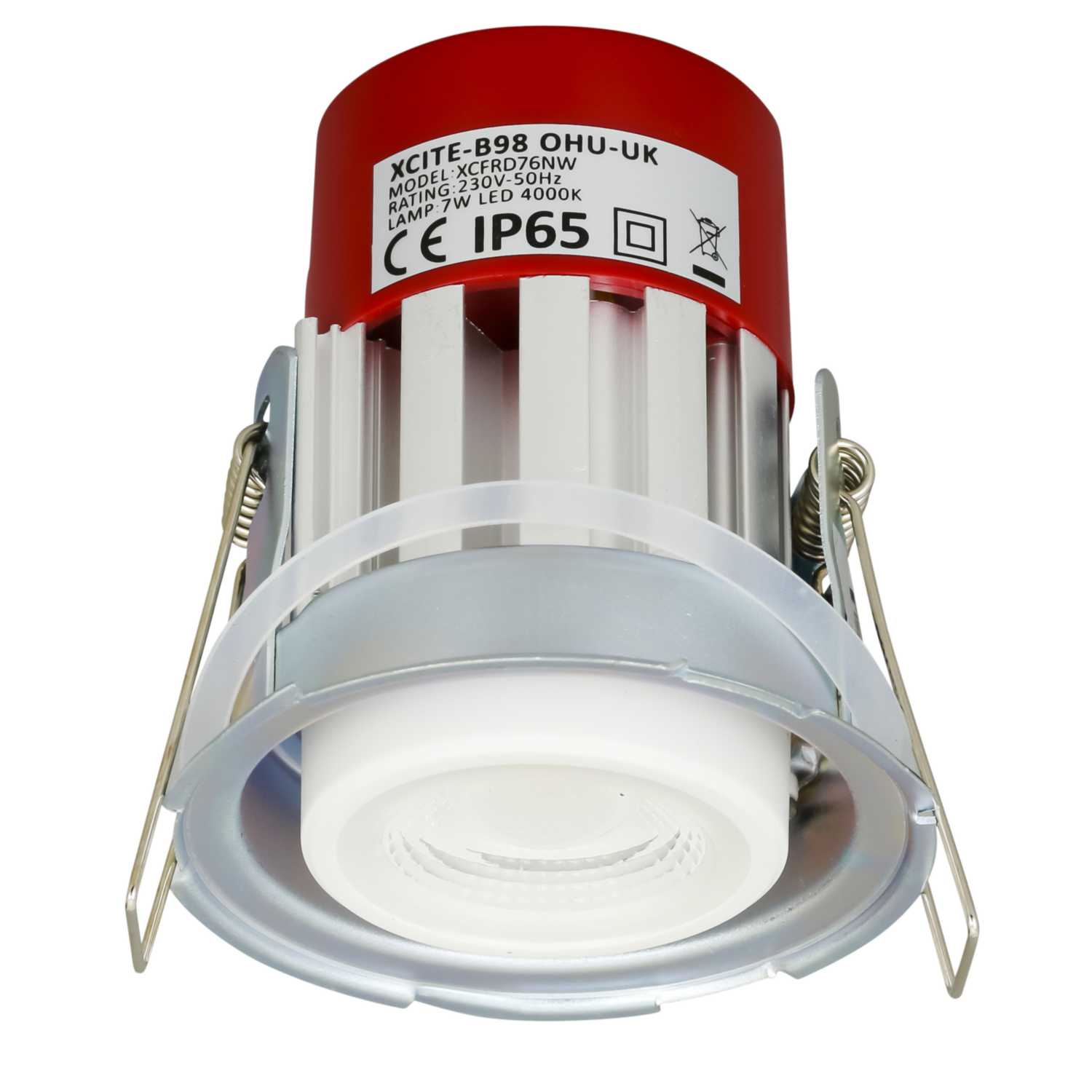 Xcite 7W LED Fire Rated Dimmable Downlight without Bezel 4000K ...