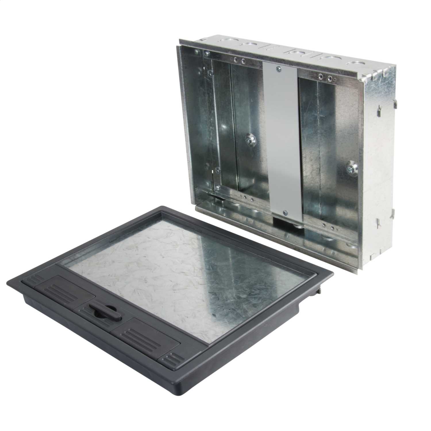 Tass 313mm x 230mm x 76mm 3 Compartment Floor Box (TFB3/76) | CEF