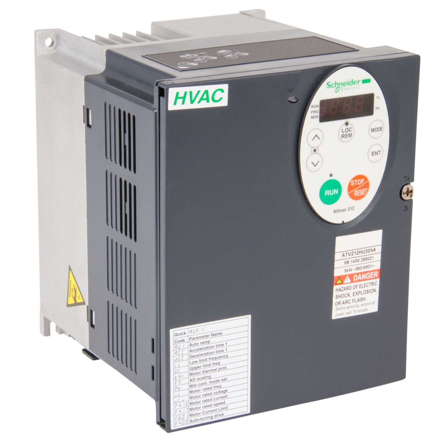Schneider Altivar H N4 480V 3kW Variable Speed Drive (ATV212HU30N4) | CEF