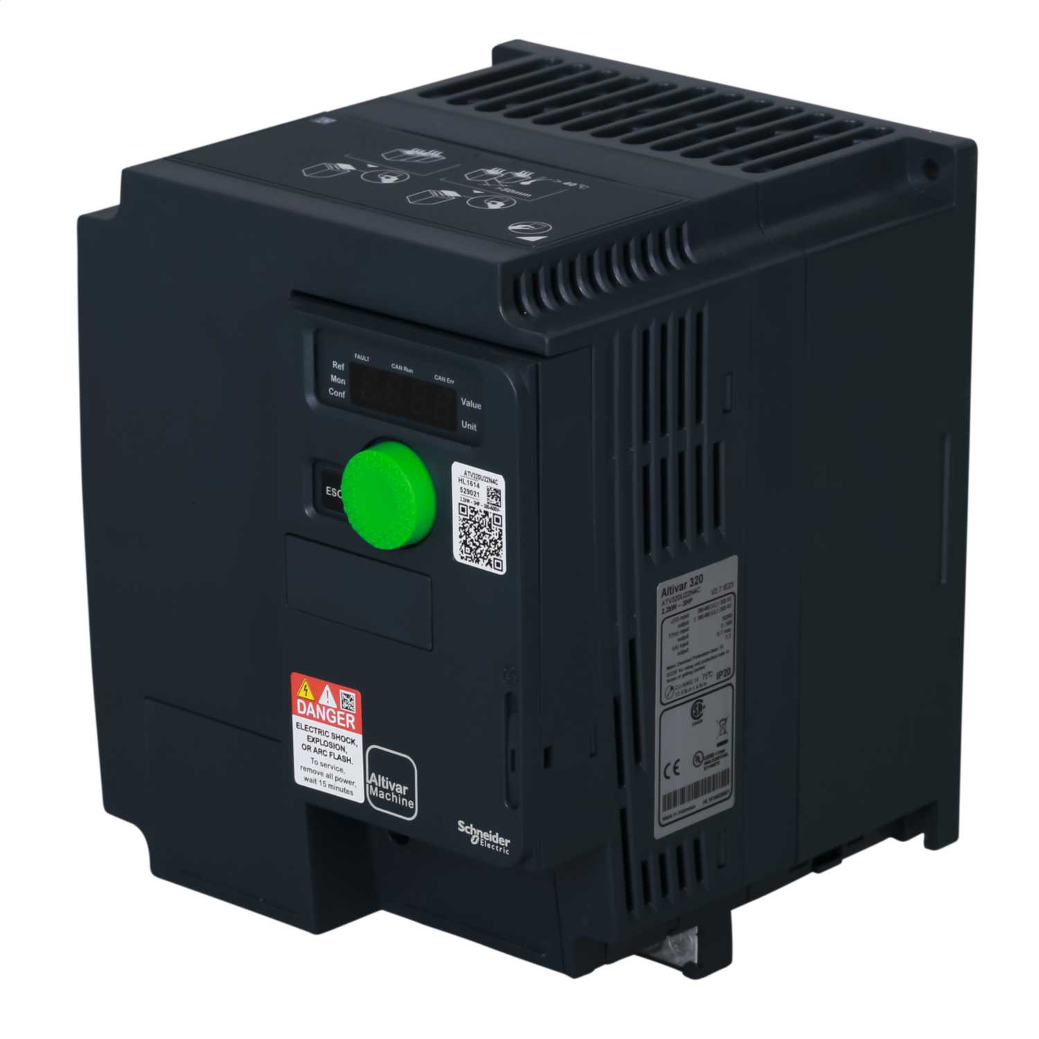 Schneider Altivar 380V / 500V 2.2kW Variable Speed Drive (ATV320U22N4C ...
