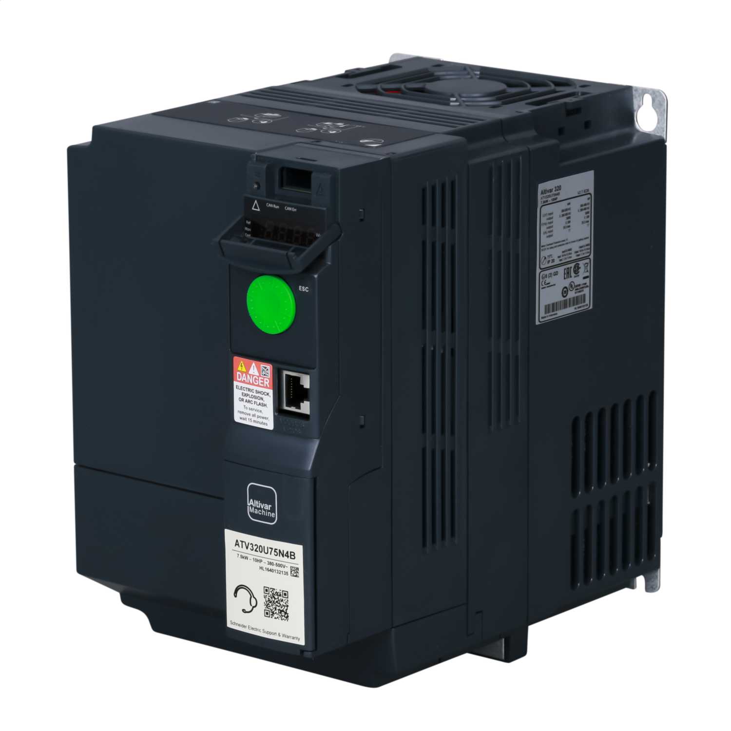 Schneider Altivar 380V / 500V 7.5kW Variable Speed Drive (ATV320U75N4B ...