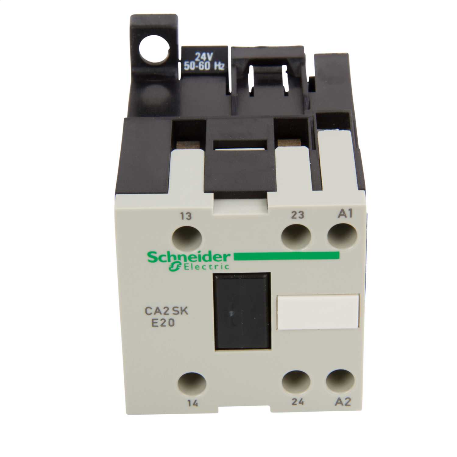Schneider Telemecanique 24V 50/60HZ Control Relay 2 NO Contacts ...