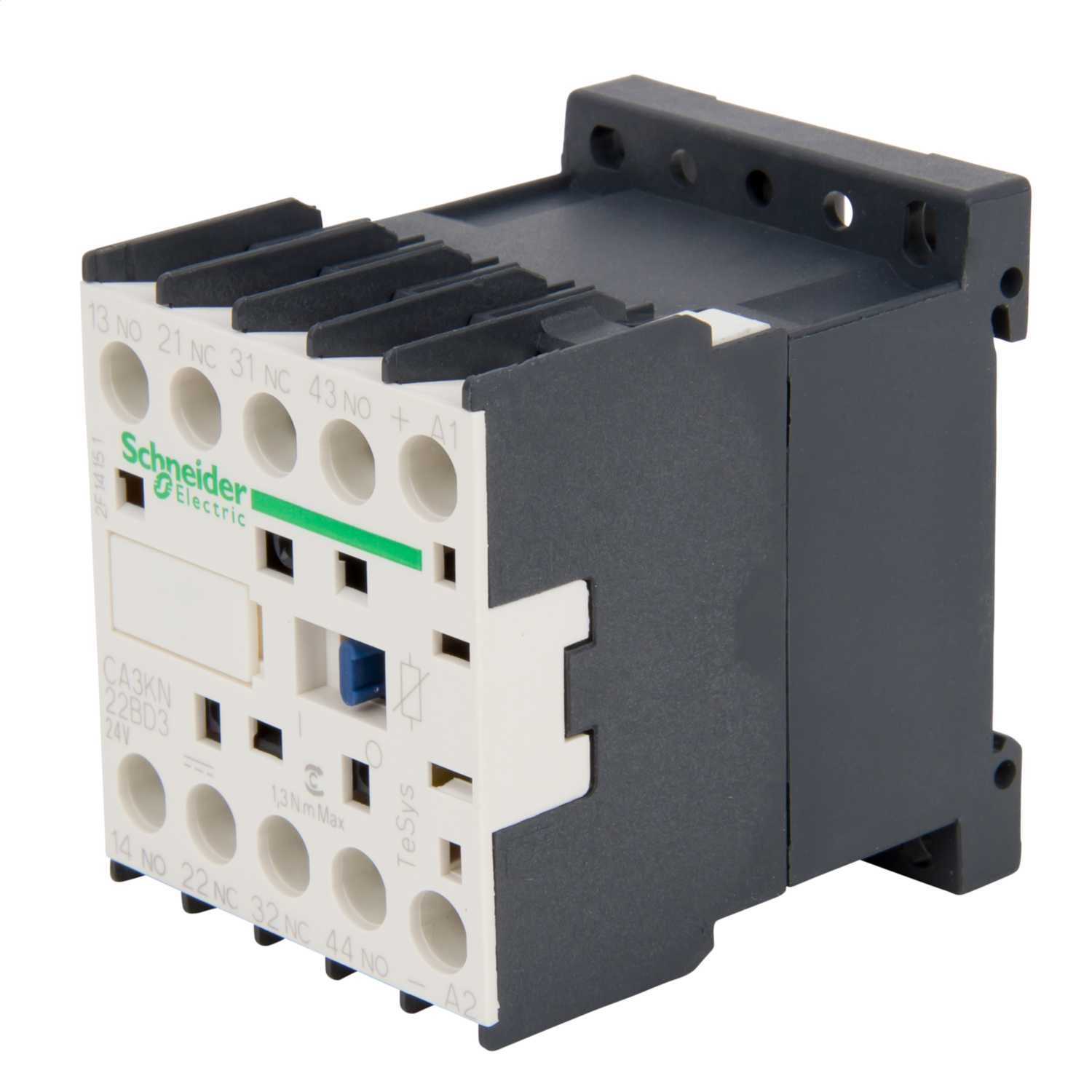 Schneider Telemecanique TeSys K 24V DC Control Relay 2 NO + 2 NC ...