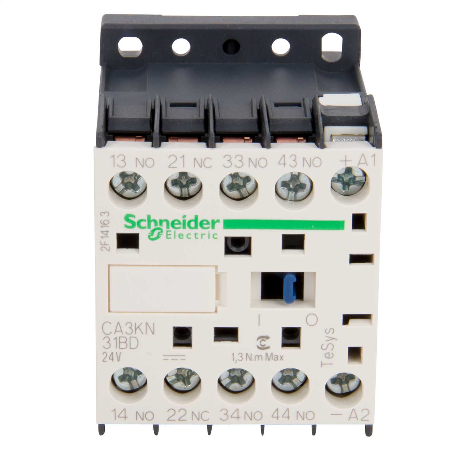 Schneider Telemecanique 24V DC Control Relay 3 NO + 1 NC Contacts ...