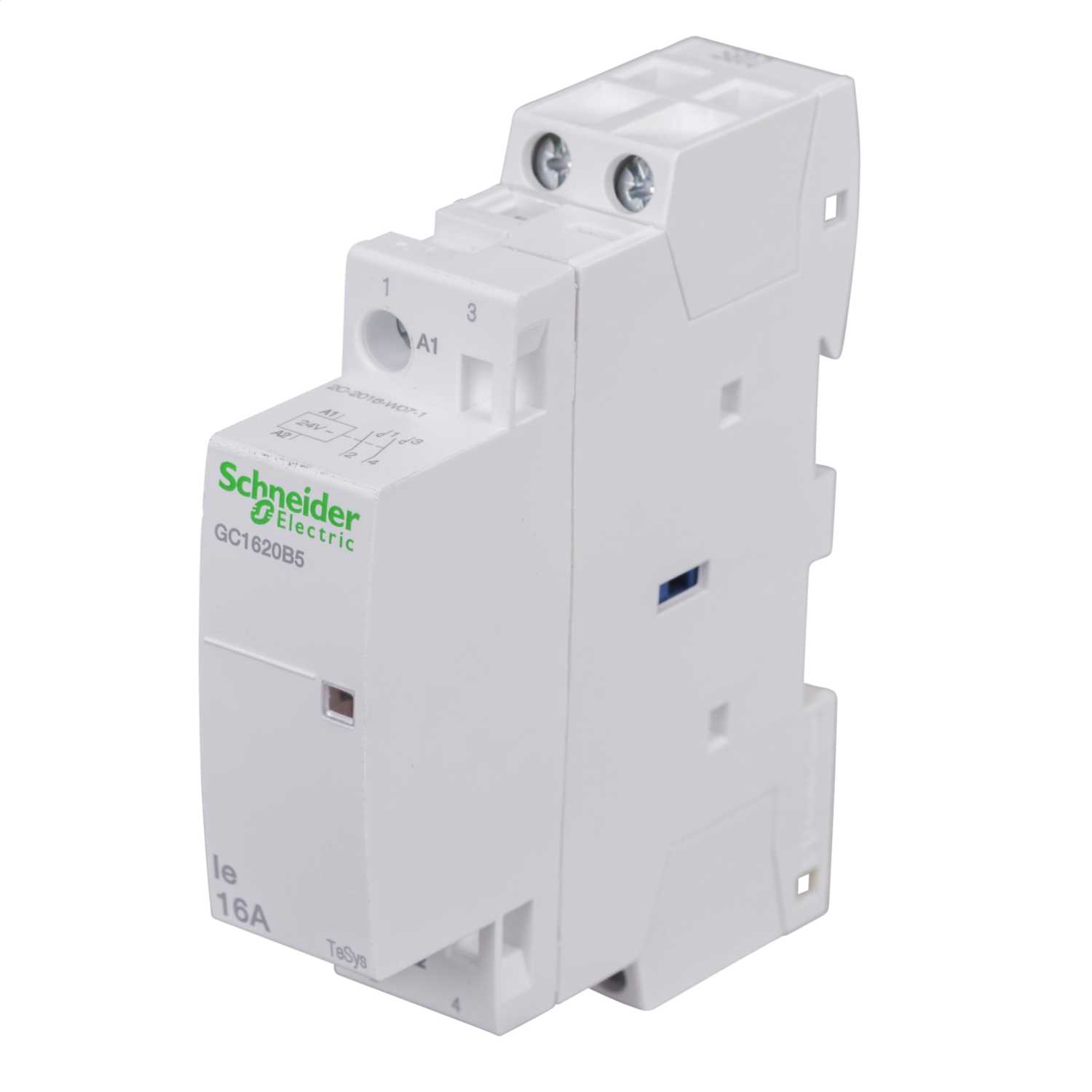 Schneider Telemecanique TeSys GC 16A 24V AC 1 Pole Contactor with 2 NO ...