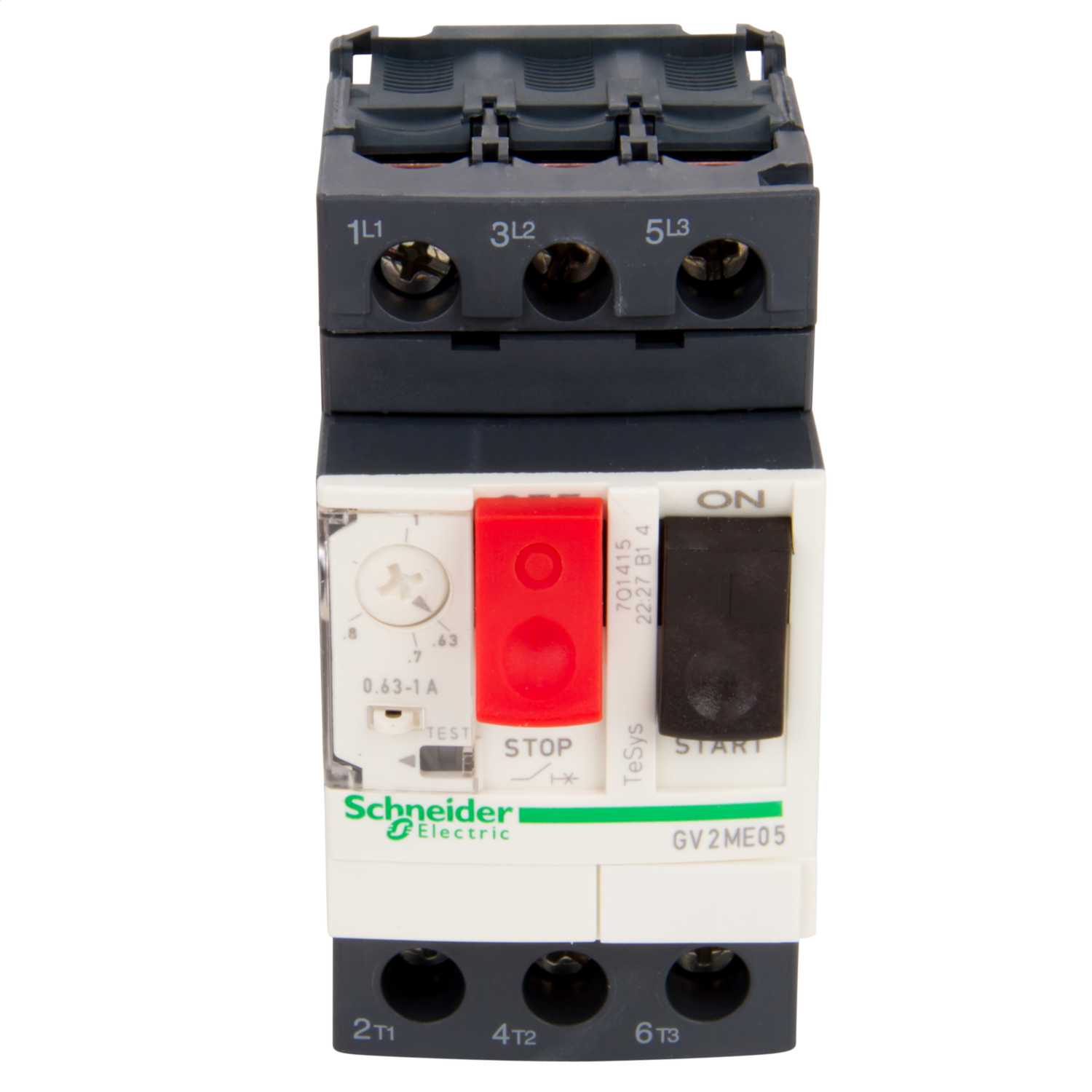Schneider Telemecanique 0.63A to 1A 12kA Thermal Magnetic Circuit ...