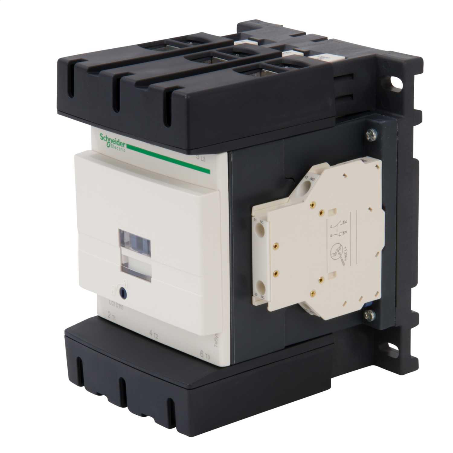 Schneider Telemecanique 115A Contactor 3 Pole 3 NO + 1 NO + 1 NC ...