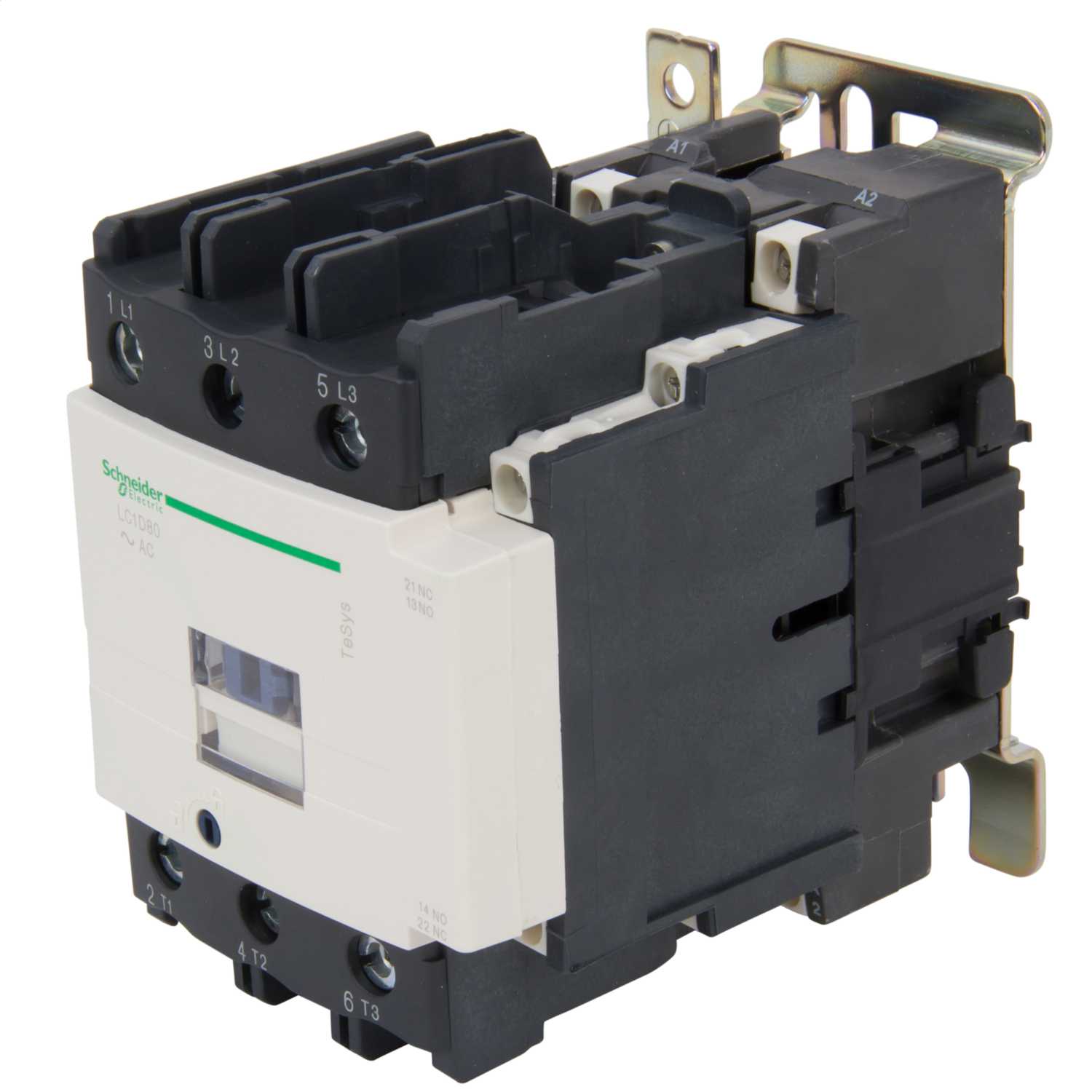 Schneider Telemecanique TeSys D 80A Contactor 3 Pole 3 NO Contacts 240V ...