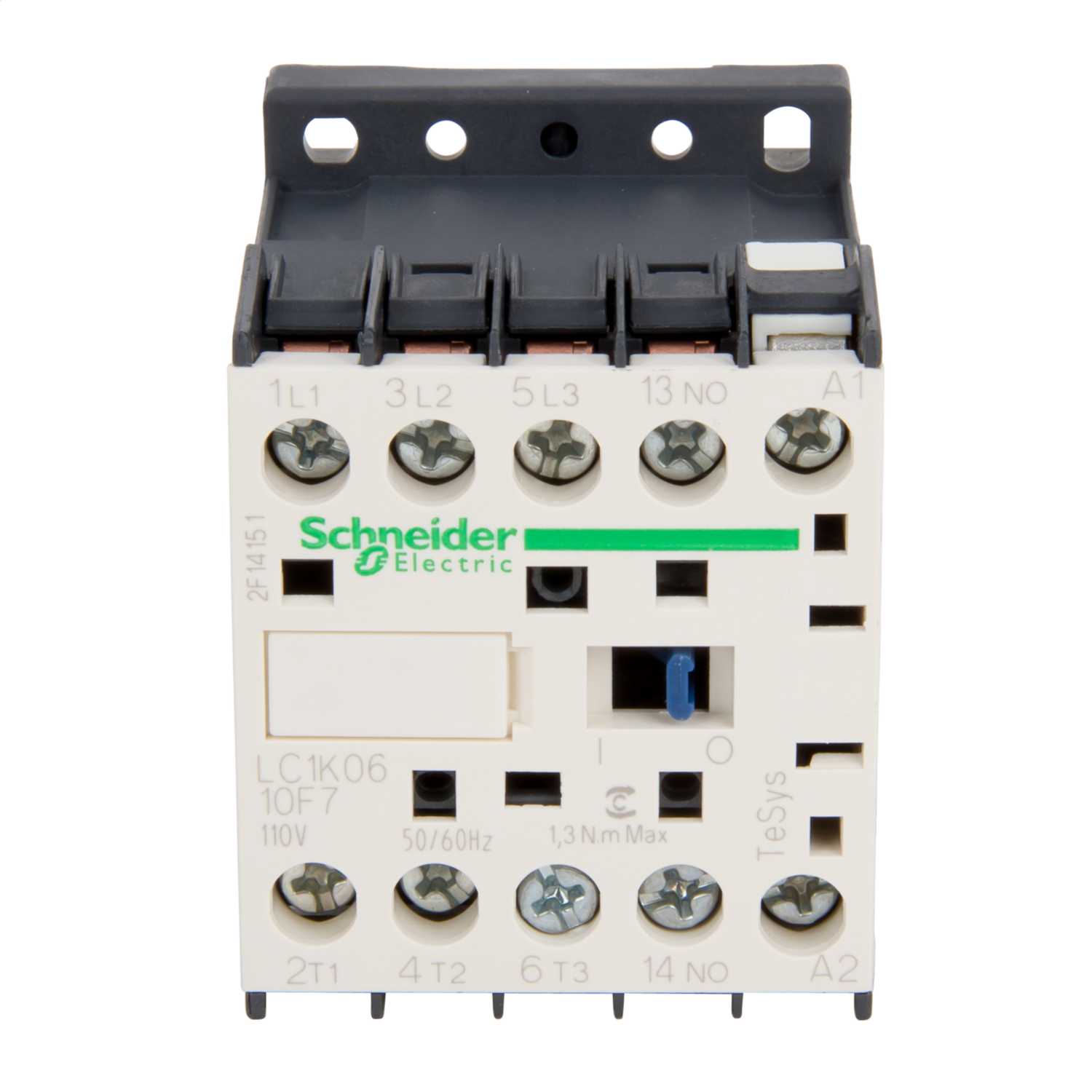 Schneider Telemecanique 6A Contactor 3 Pole 3 NO Contacts 110V AC Coil ...