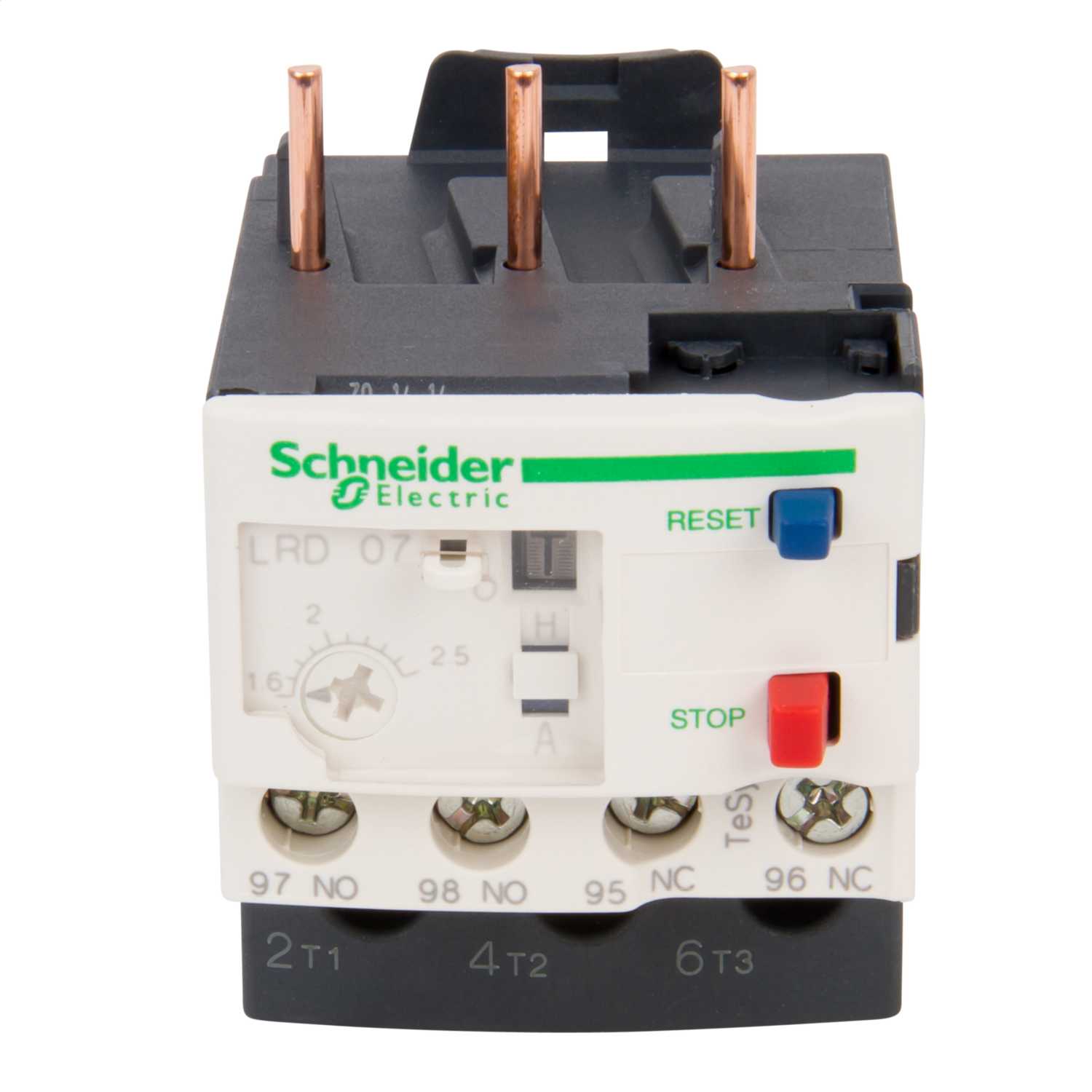 Schneider Telemecanique 1.6 to 2.5A Thermal Overload Relay (LRD07) | CEF