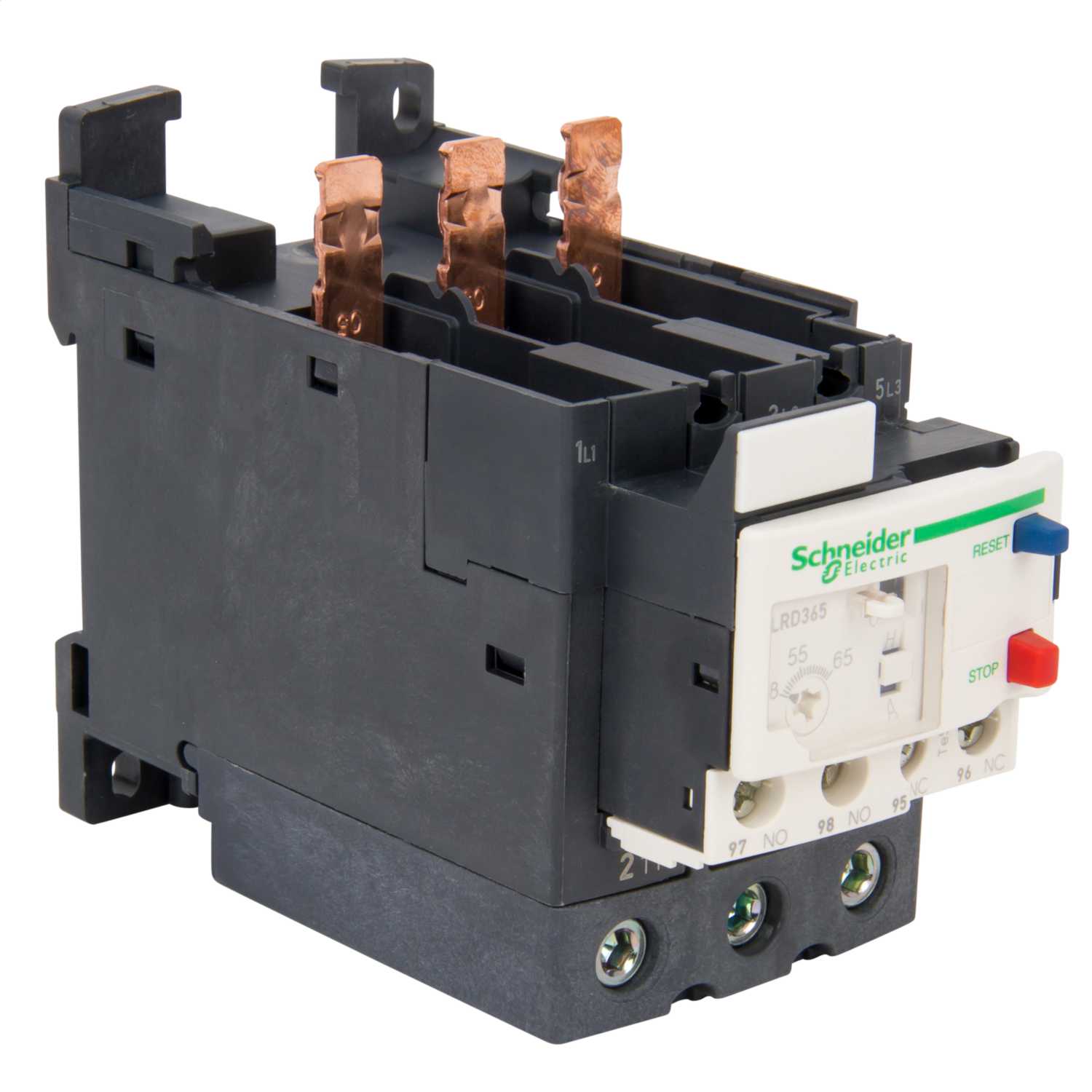 Schneider Telemecanique TeSys 48 to 65A Thermal Overload Relay Class ...
