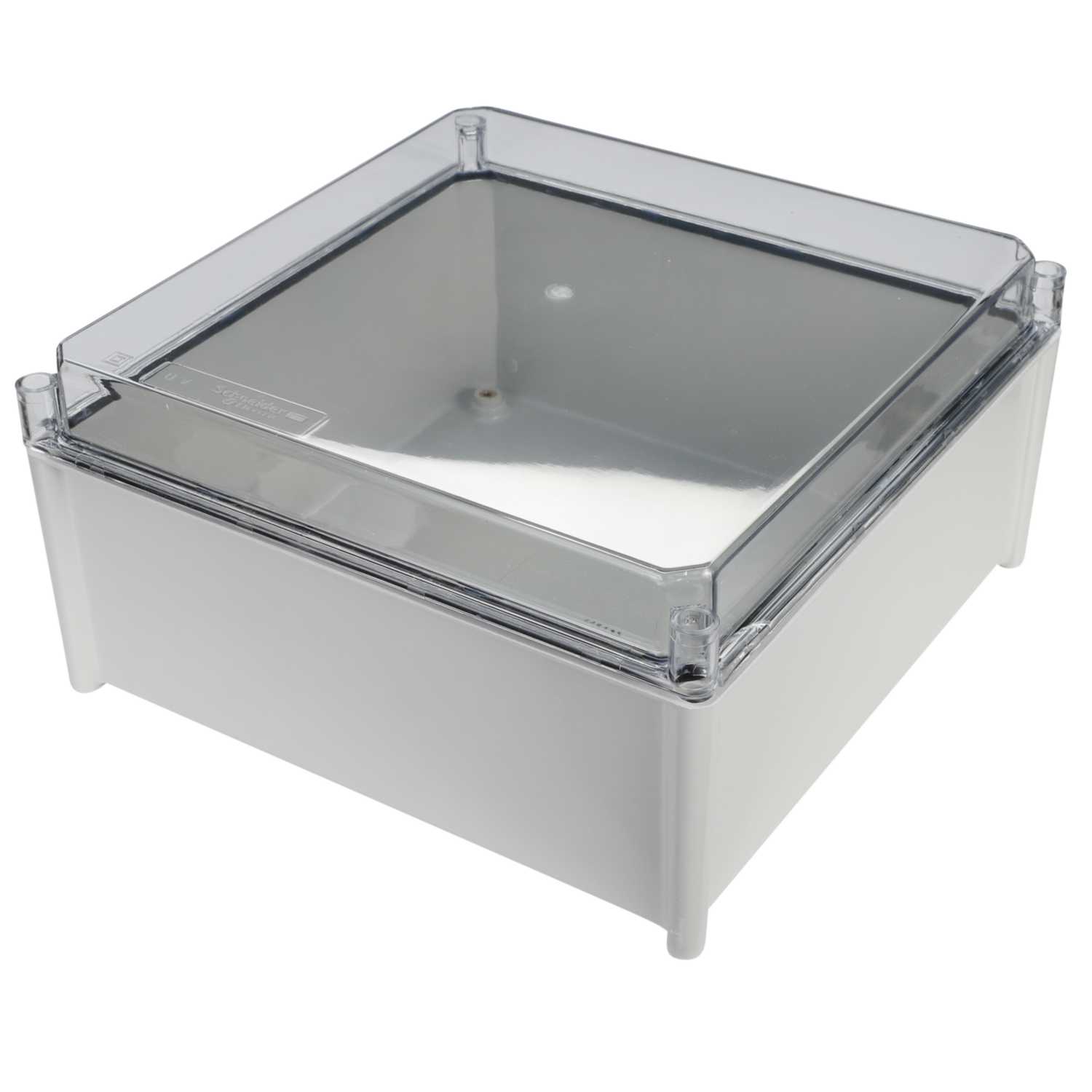 Schneider Sarel 360mm x 360mm x 180mm GRP Enclosure with Transparent ...