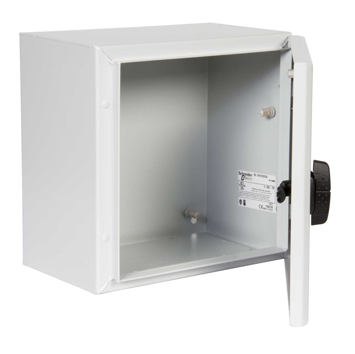 Schneider Sarel 300mm x 300mm x 200mm Steel Enclosure IP66 (NSYS3D3320 ...