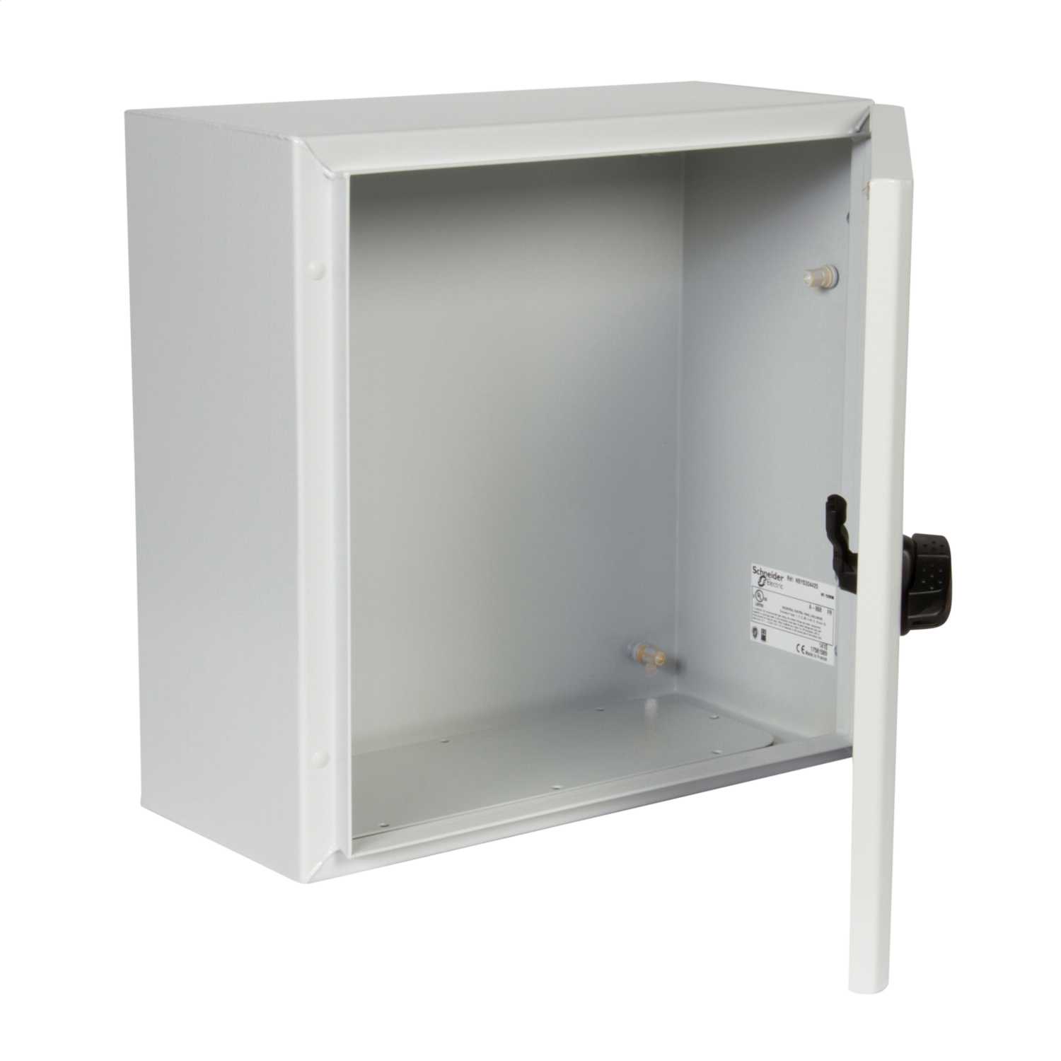 Schneider Sarel 400mm x 400mm x 200mm Steel Enclosure IP66 (NSYS3D4420 ...